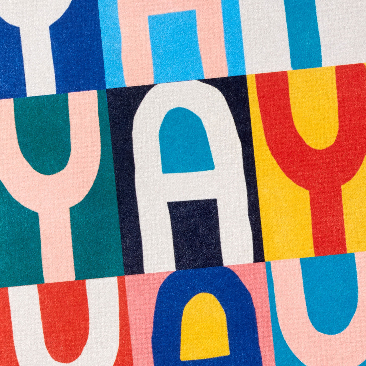 Yay Letter Blocks Blank Thank You Notes, Pack of 10 - Note Cards ...