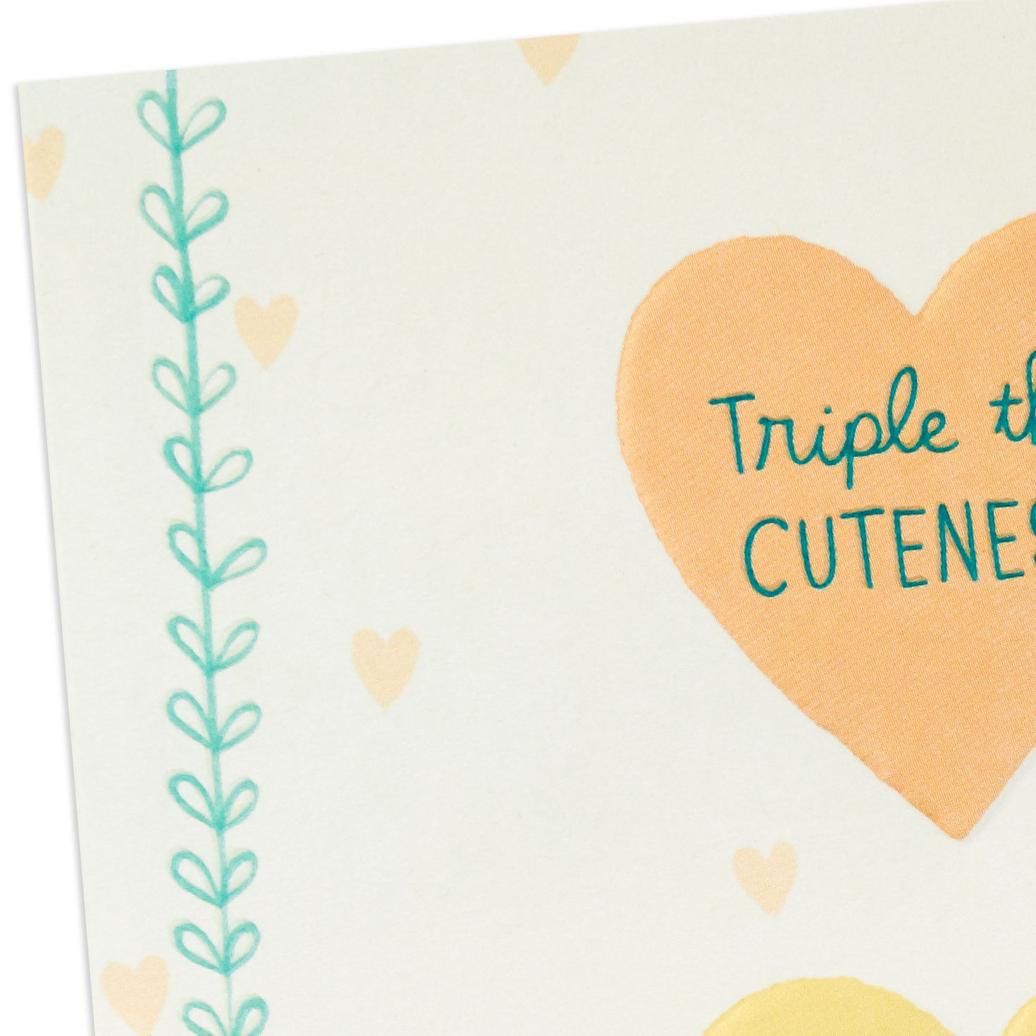 Triple the Love New Baby Triplets Card - Greeting Cards | Hallmark