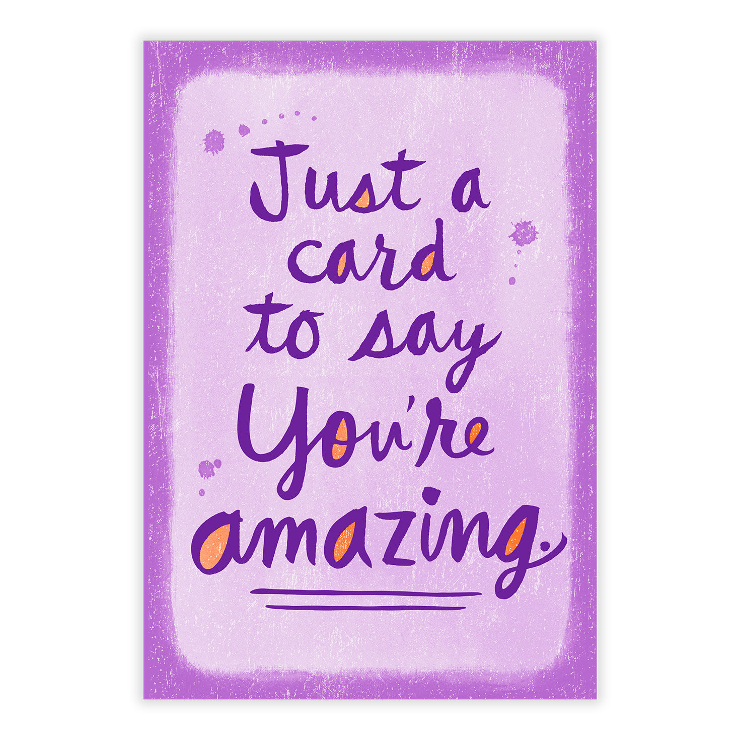 You're Amazing Thinking of You eCard - eCards | Hallmark