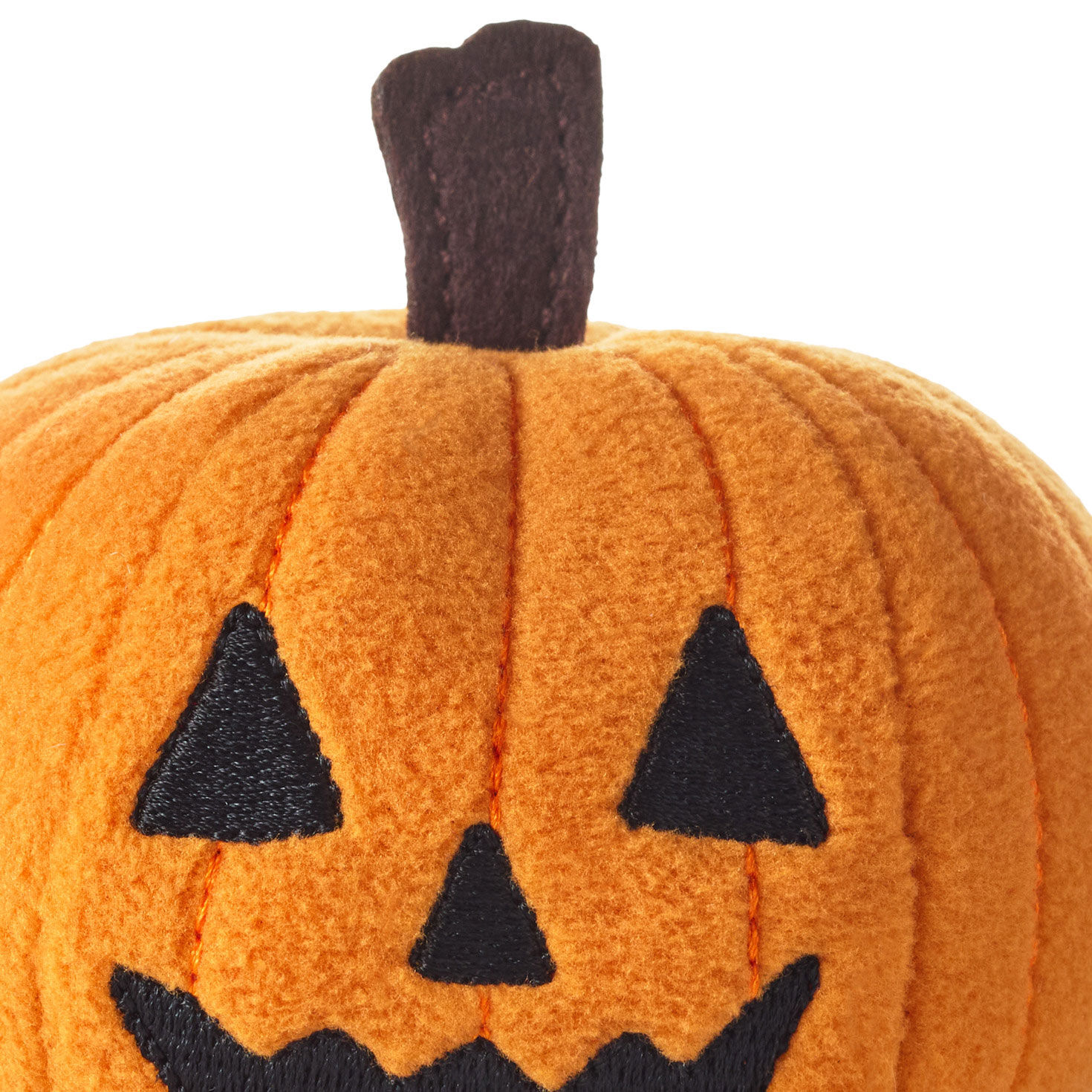 Zip-Along Jack-o'-Lantern Plush Toy - Interactive Stuffed Animals ...