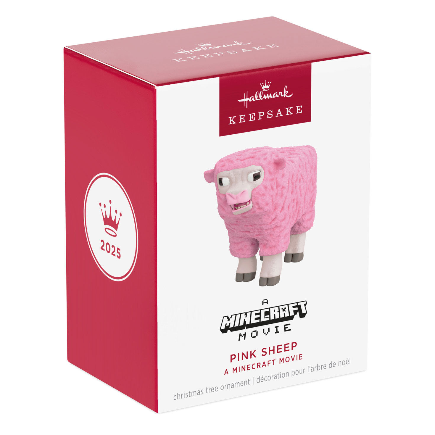 A Minecraft Movie Pink Sheep Ornament - Keepsake Ornaments | Hallmark