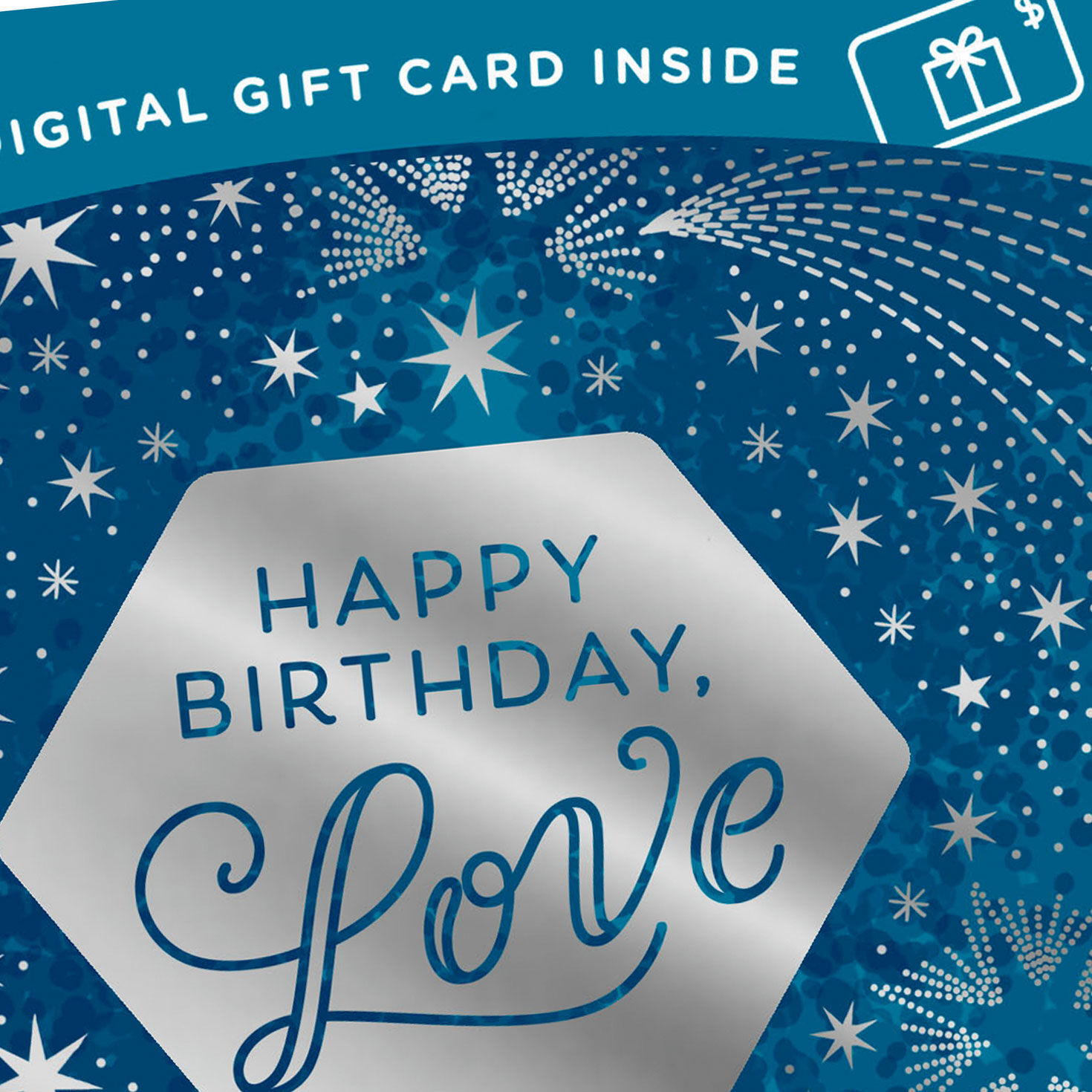 Love You Gift Card Greeting Romantic Birthday Card - Greeting Cards ...