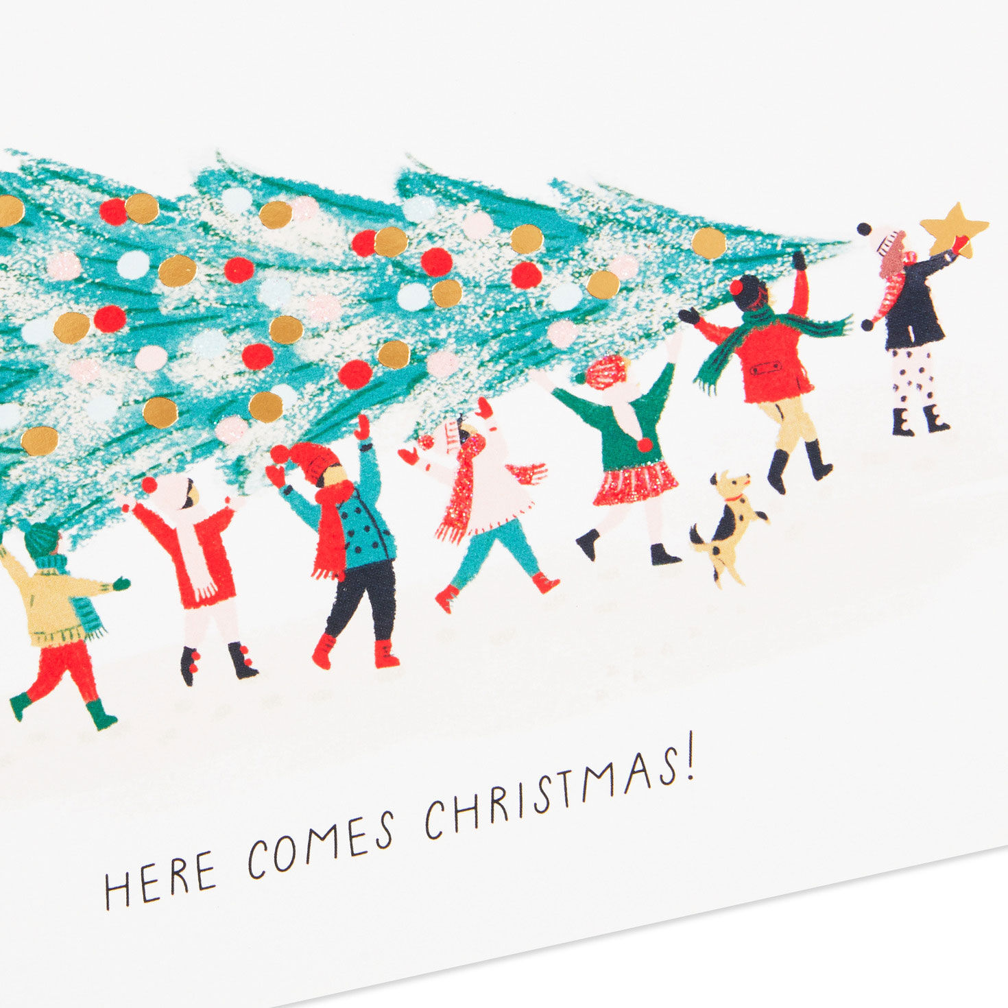 UNICEF Here Comes Christmas Boxed Christmas Cards, Pack of 12 - Boxed ...