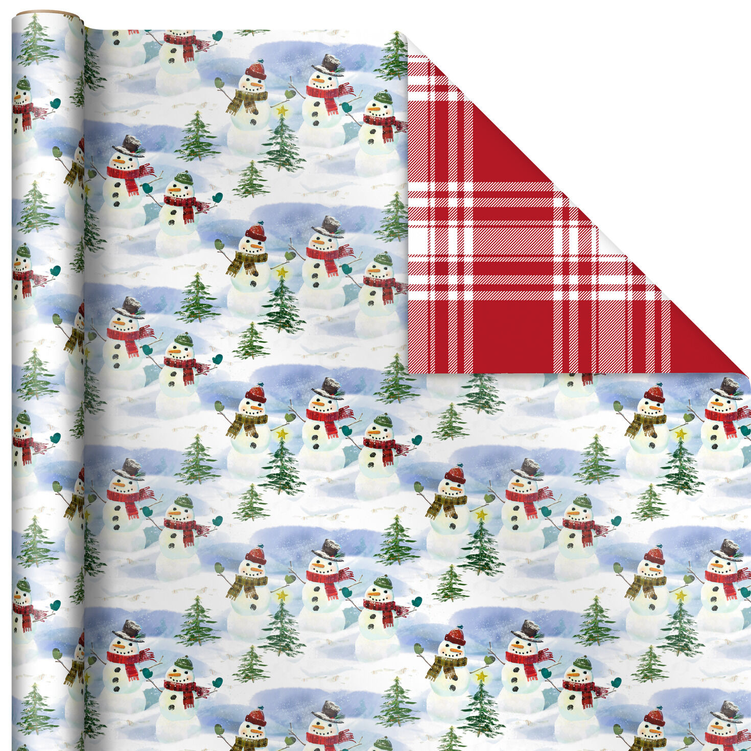 Christmas Classics 3-Pack Reversible Wrapping Paper Assortment, 120 sq ...
