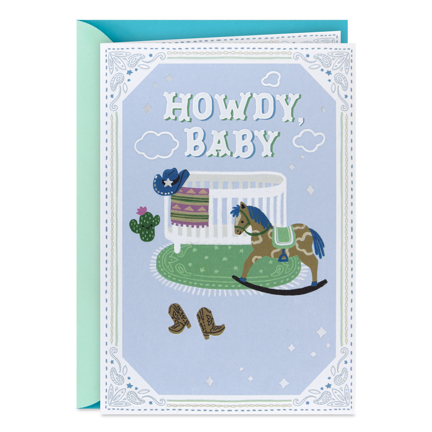 Howdy and Yee-Haw New Baby Boy Card - Greeting Cards | Hallmark