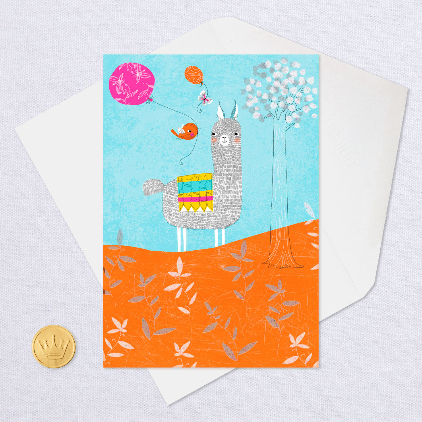 UNICEF Llama Love and Laughter Birthday Card - Greeting Cards | Hallmark