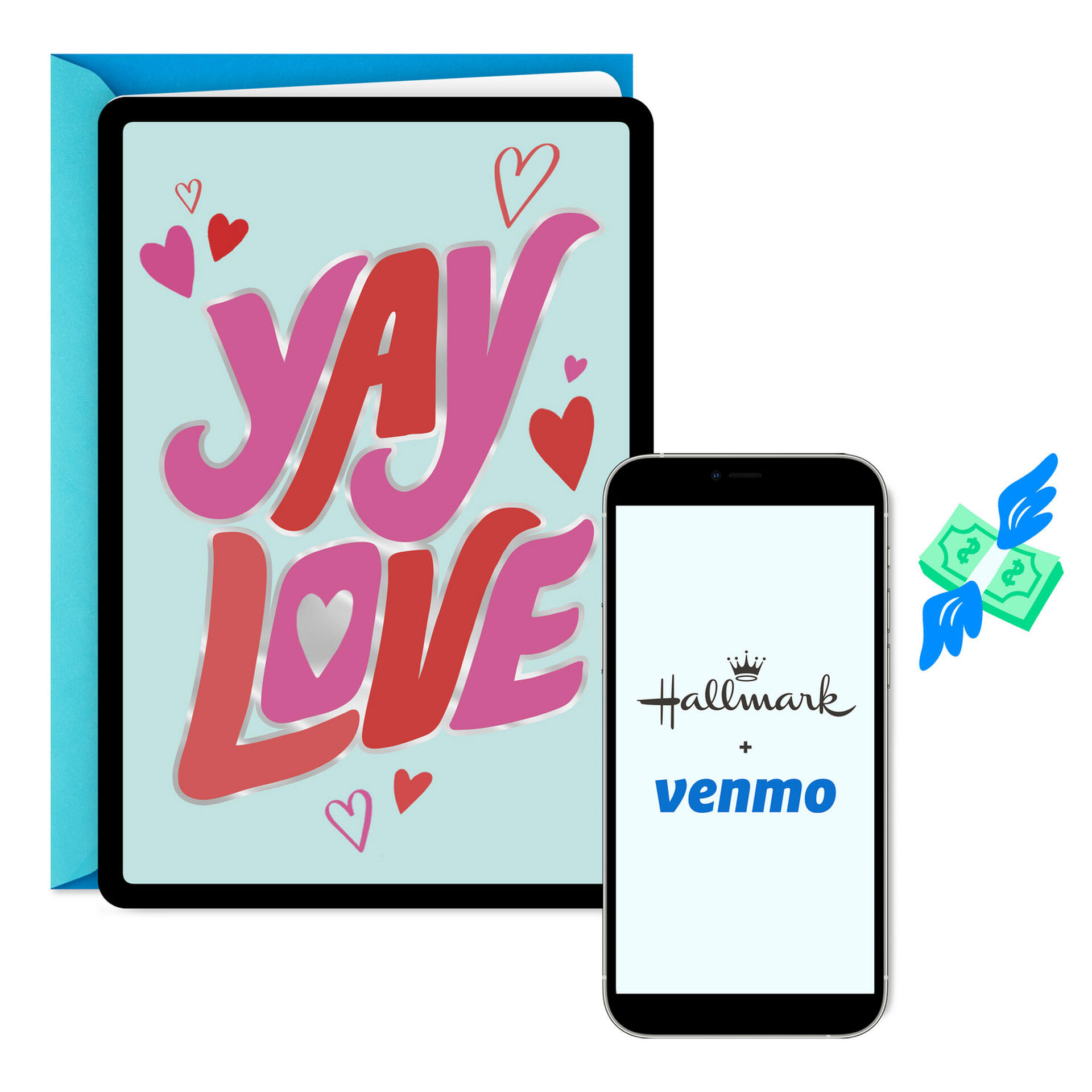 Yay Love Venmo Wedding Card - Greeting Cards - Hallmark