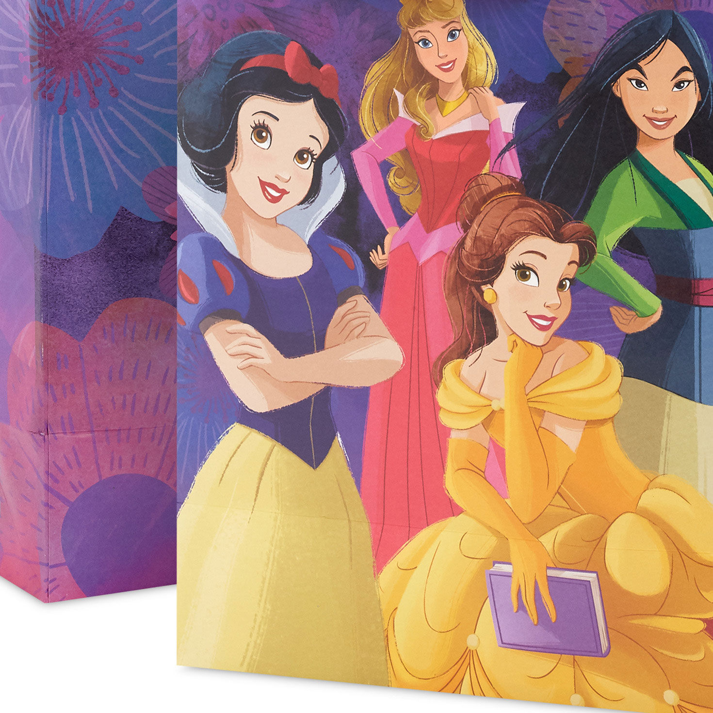 Disney Princess Pretty Purple and Floral 2-Pack Assorted Gift Bags ...