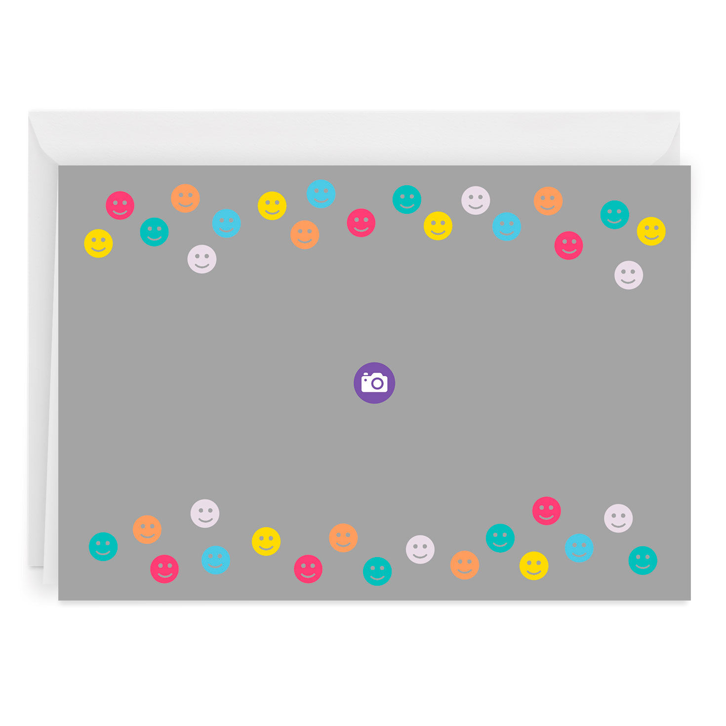 Personalized Smiley Face Photo Card - Greeting Cards | Hallmark