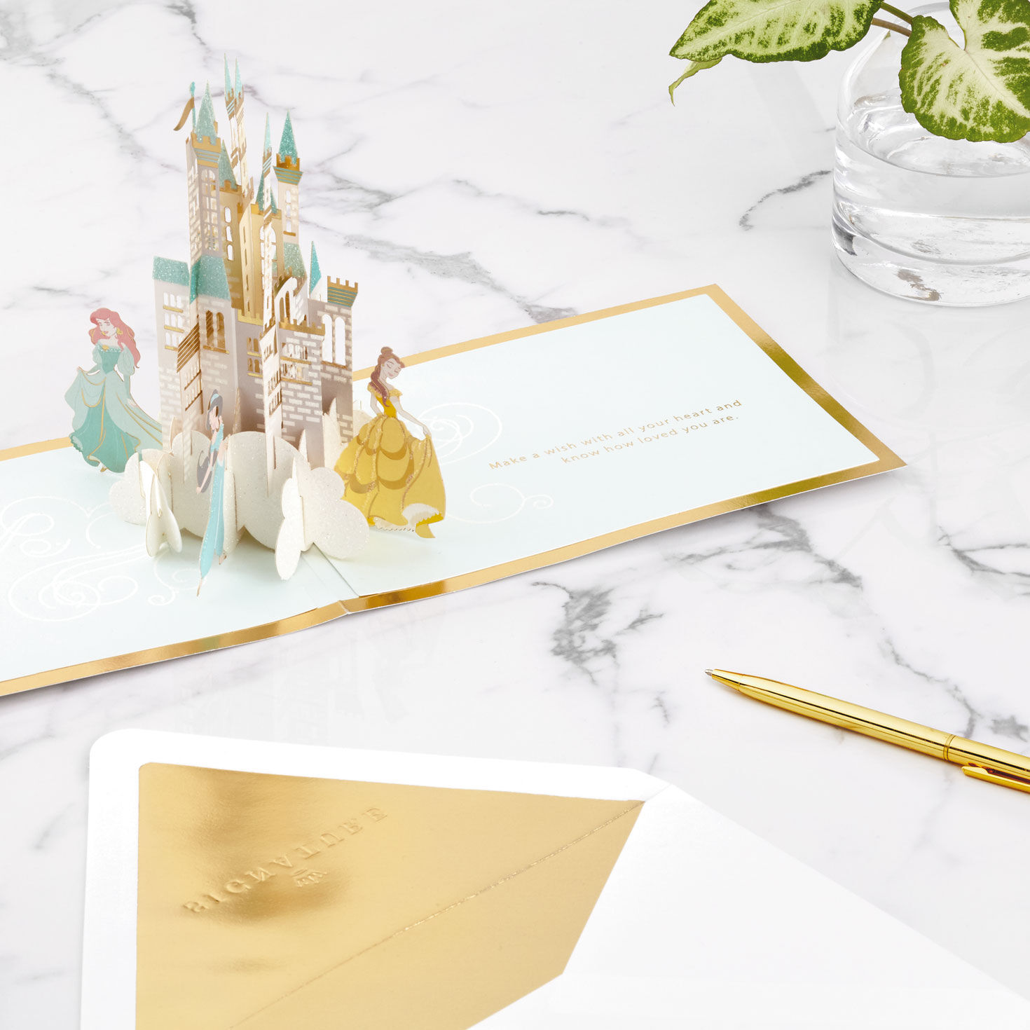 Disney Princess Castle So Loved 3D Pop-Up Card - Greeting Cards | Hallmark