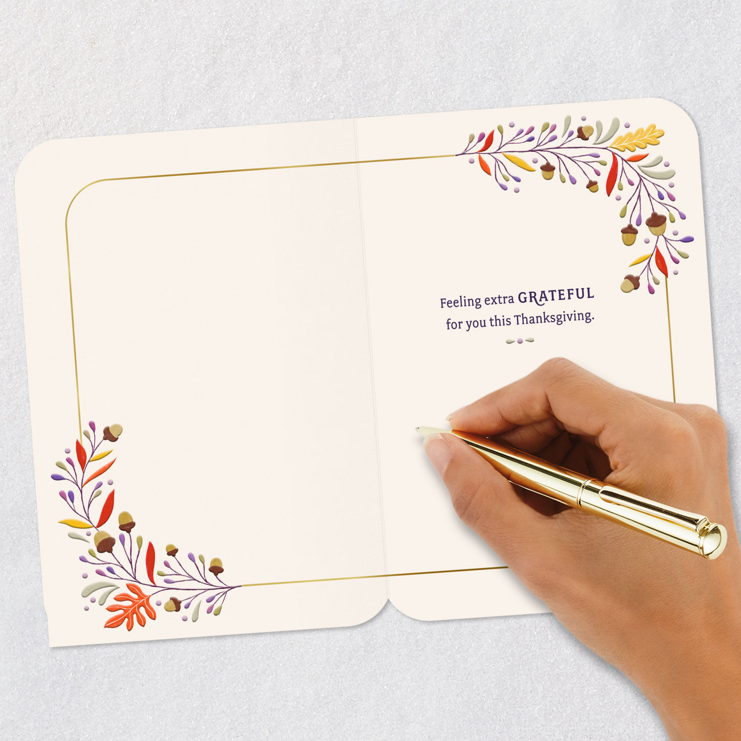 Extra Grateful for Family Like You Thanksgiving Card - Greeting Cards ...