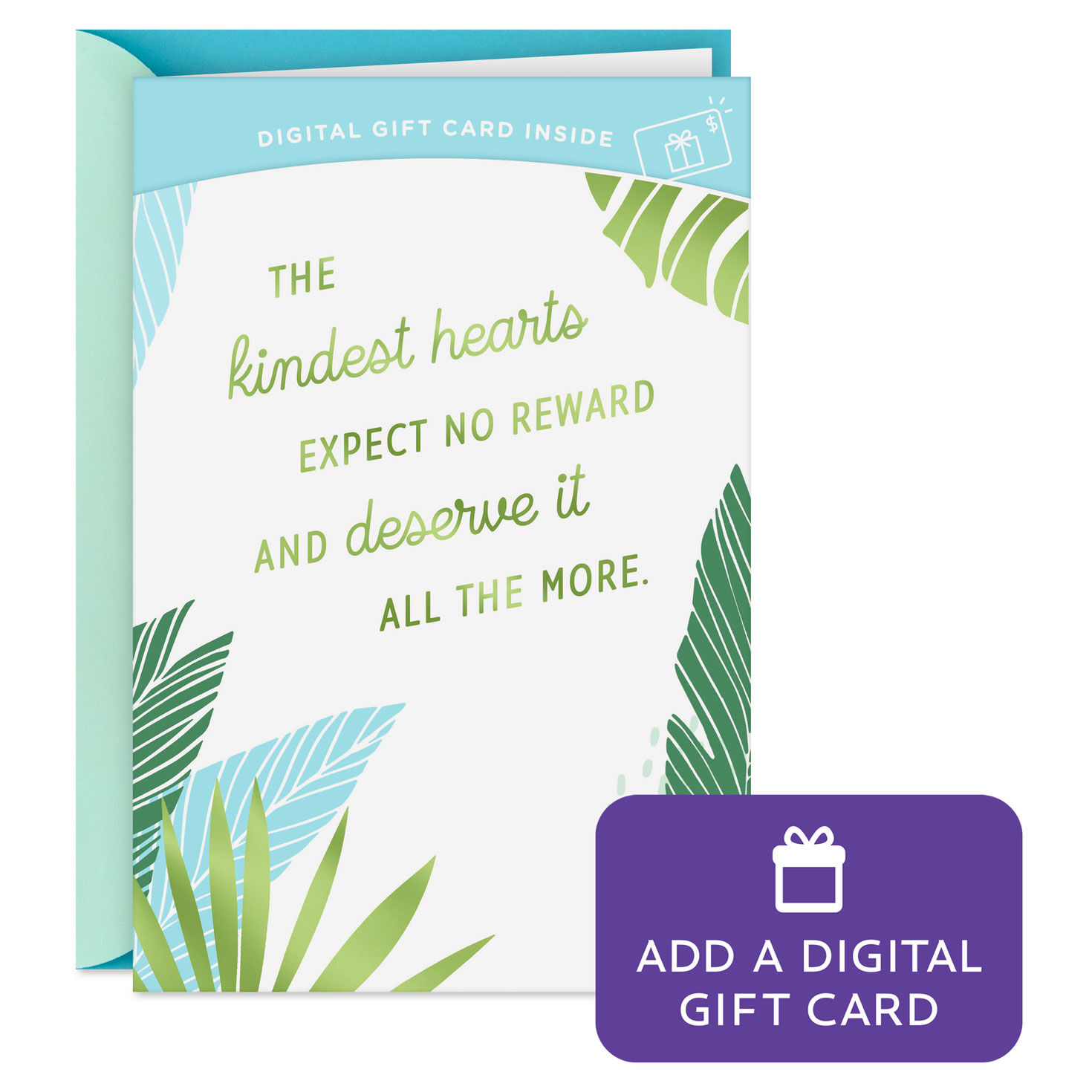 Grateful for Your Kindness Gift Card Greeting Thank-You Card - Greeting ...