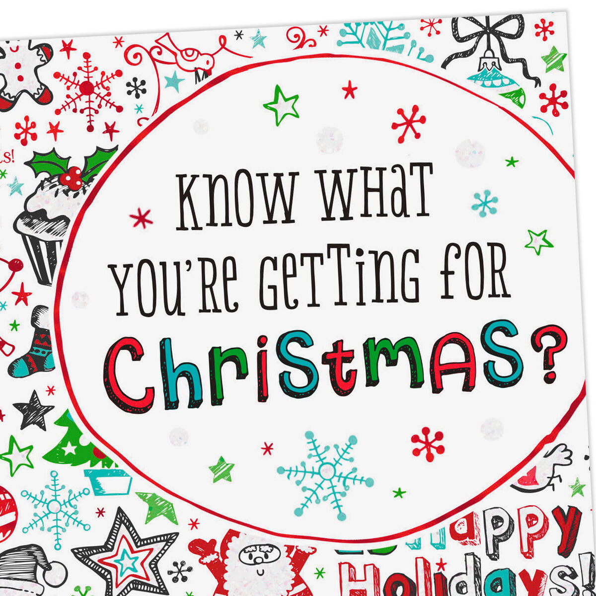 Whatever You Want Money Holder Christmas Card - Greeting Cards - Hallmark