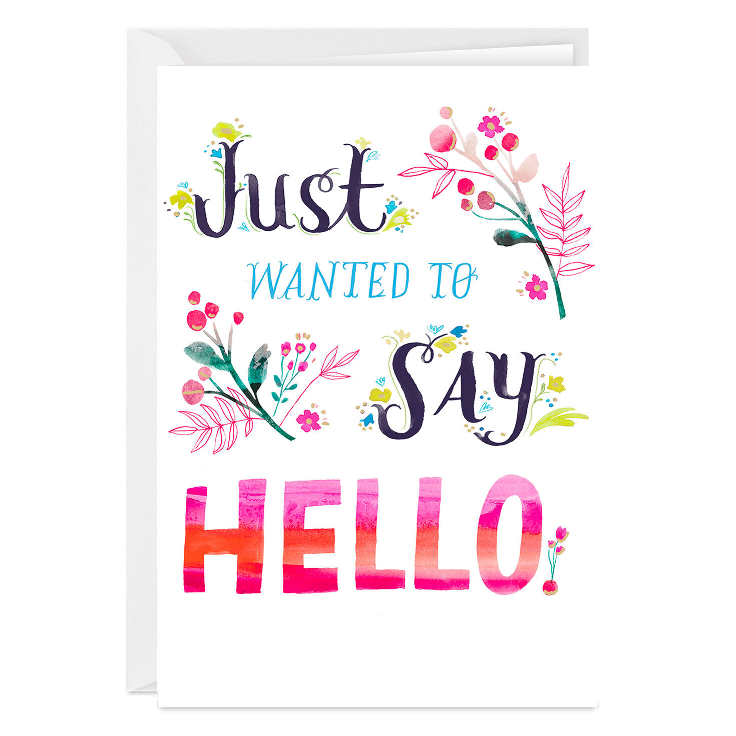 Just Wanted to Say Hello eCard - Greeting Cards | Hallmark