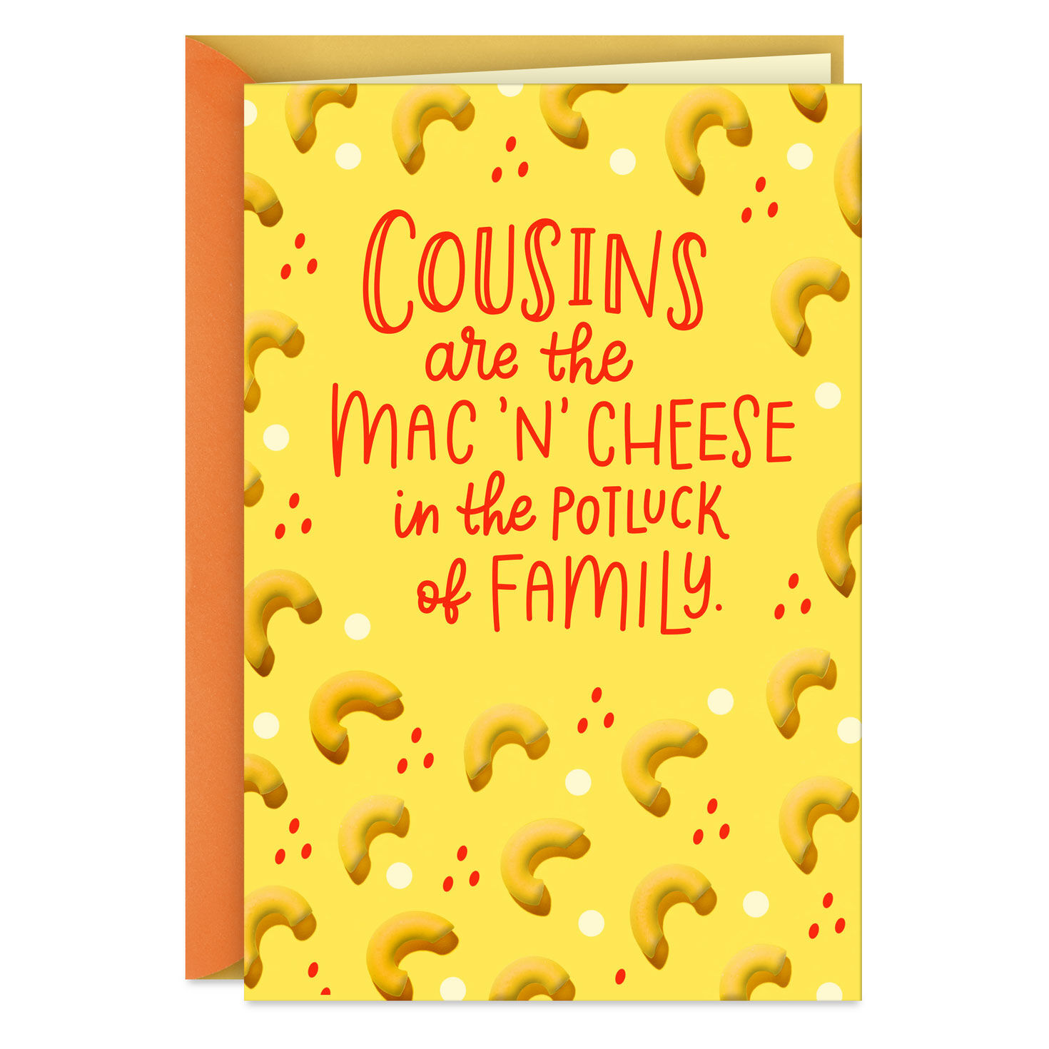 You're the Mac 'N' Cheese Birthday Card for Cousin - Greeting Cards ...