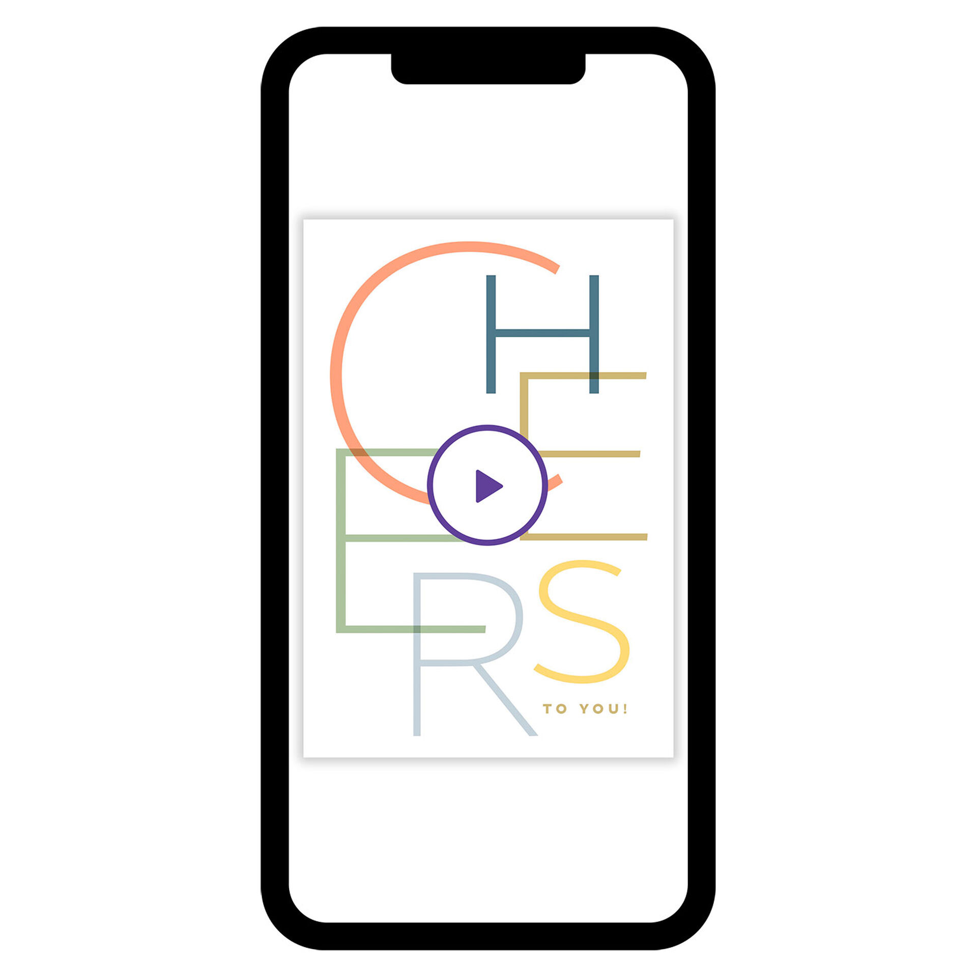 Cheers to You Celebration eCard - eCards - Hallmark