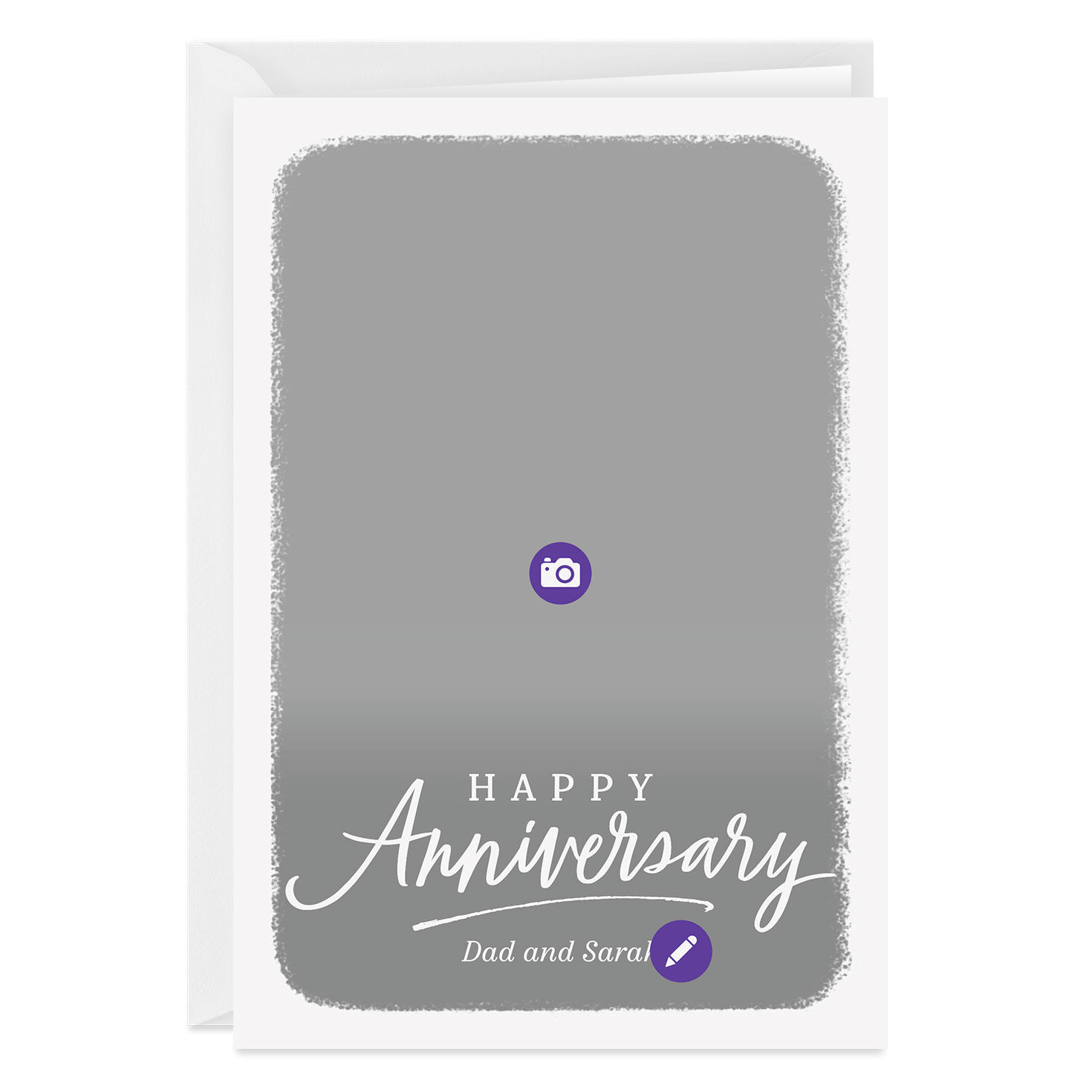 White Frame Anniversary eCard - eCards | Hallmark