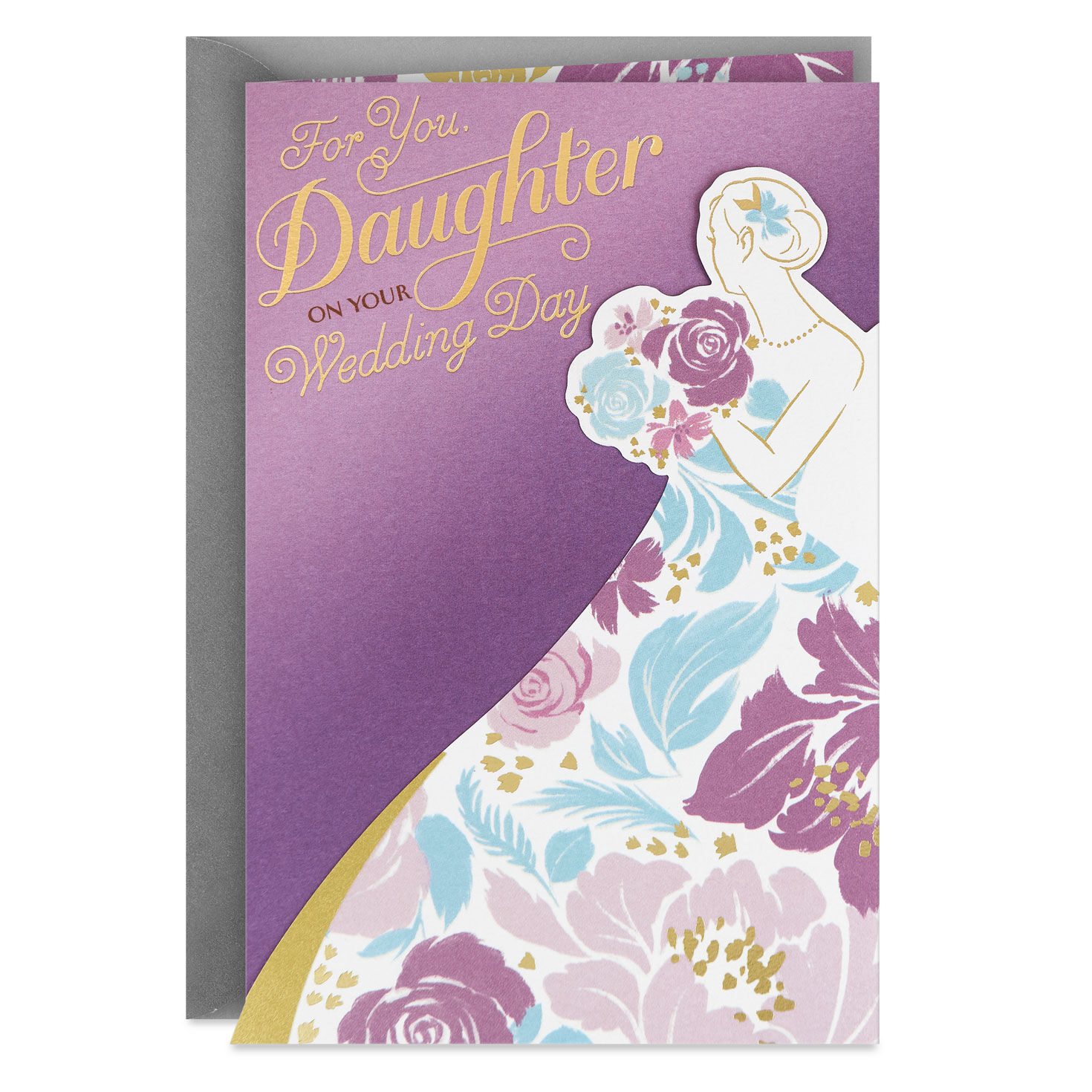 So Happy for You Wedding Card for Daughter - Greeting Cards | Hallmark