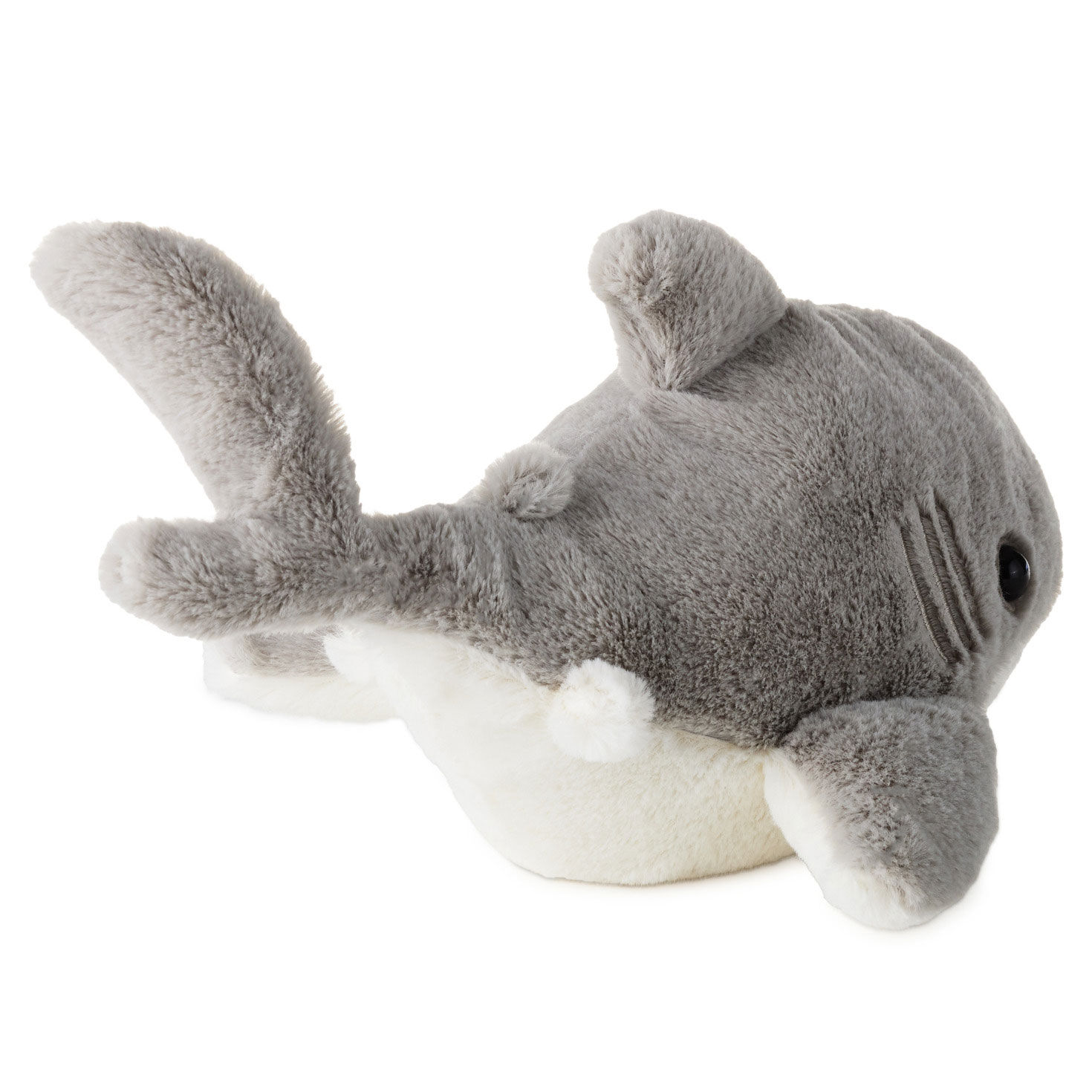 Gray Shark Plush, 13" L - Classic Stuffed Animals | Hallmark
