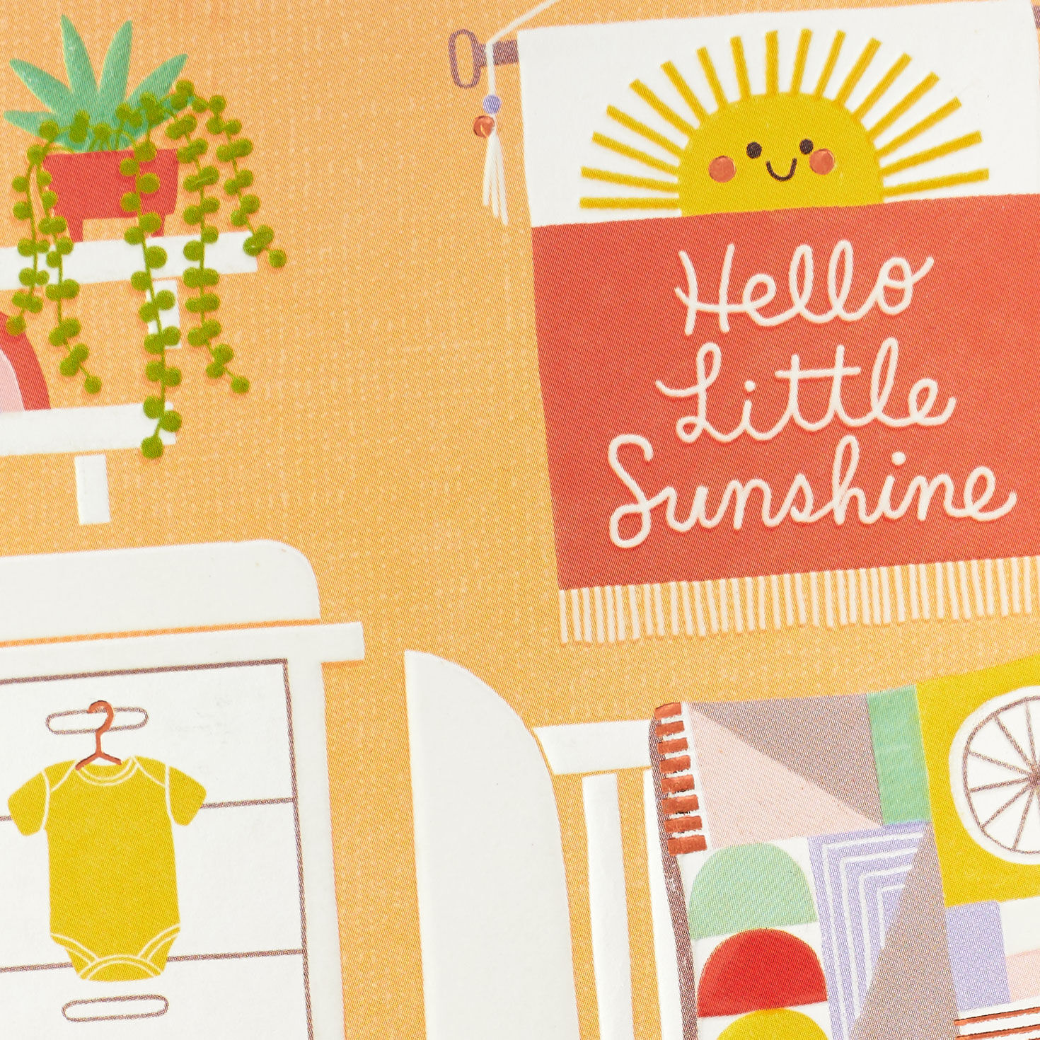 Hello Little Sunshine New Baby Card - Greeting Cards | Hallmark