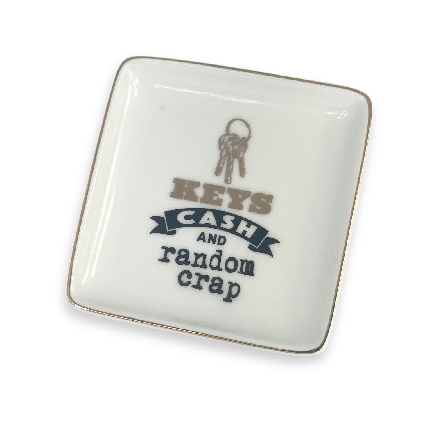 History & Heraldry Keys, Cash and Random Crap Trinket Dish, 3.5 ...