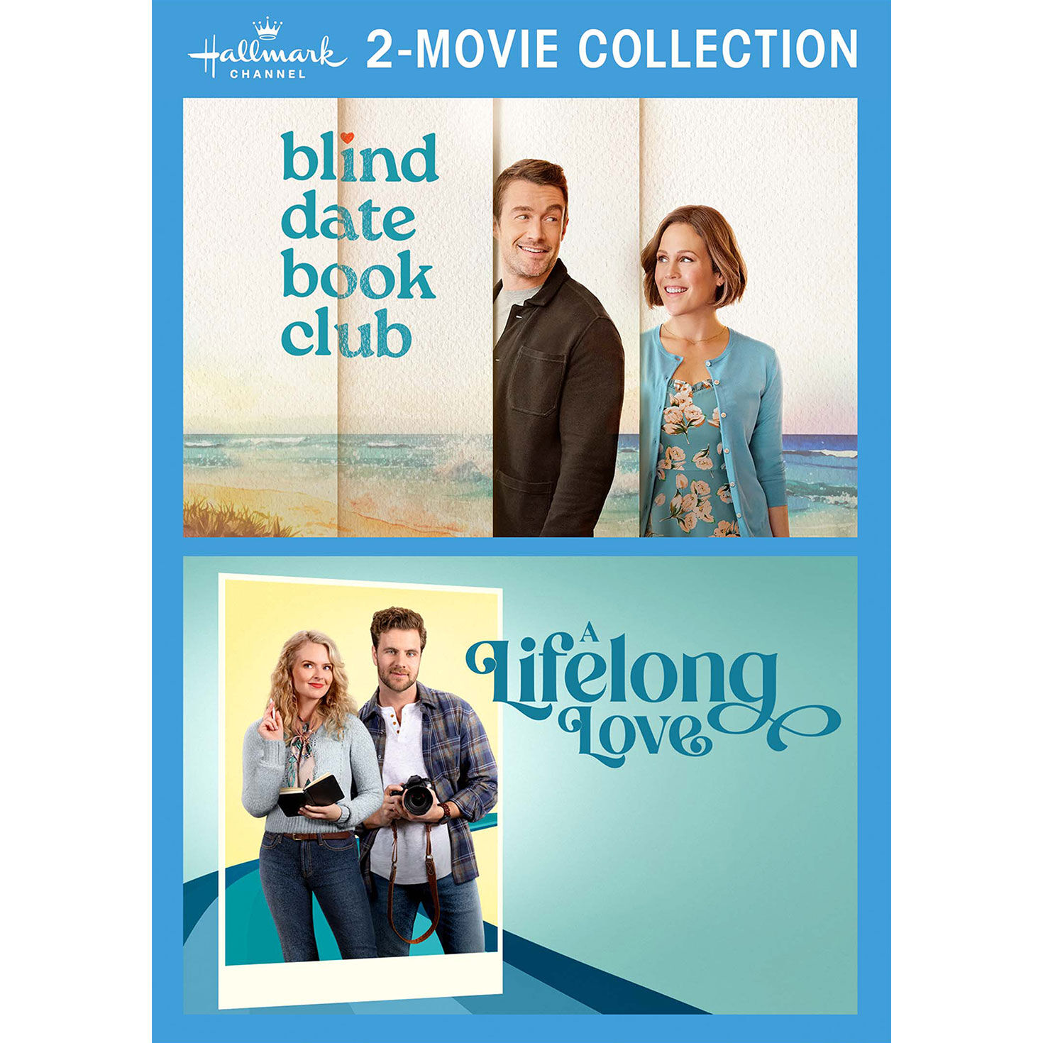 Hallmark Channel 2-Movie DVD: Blind Date Book Club and A Lifelong Love ...
