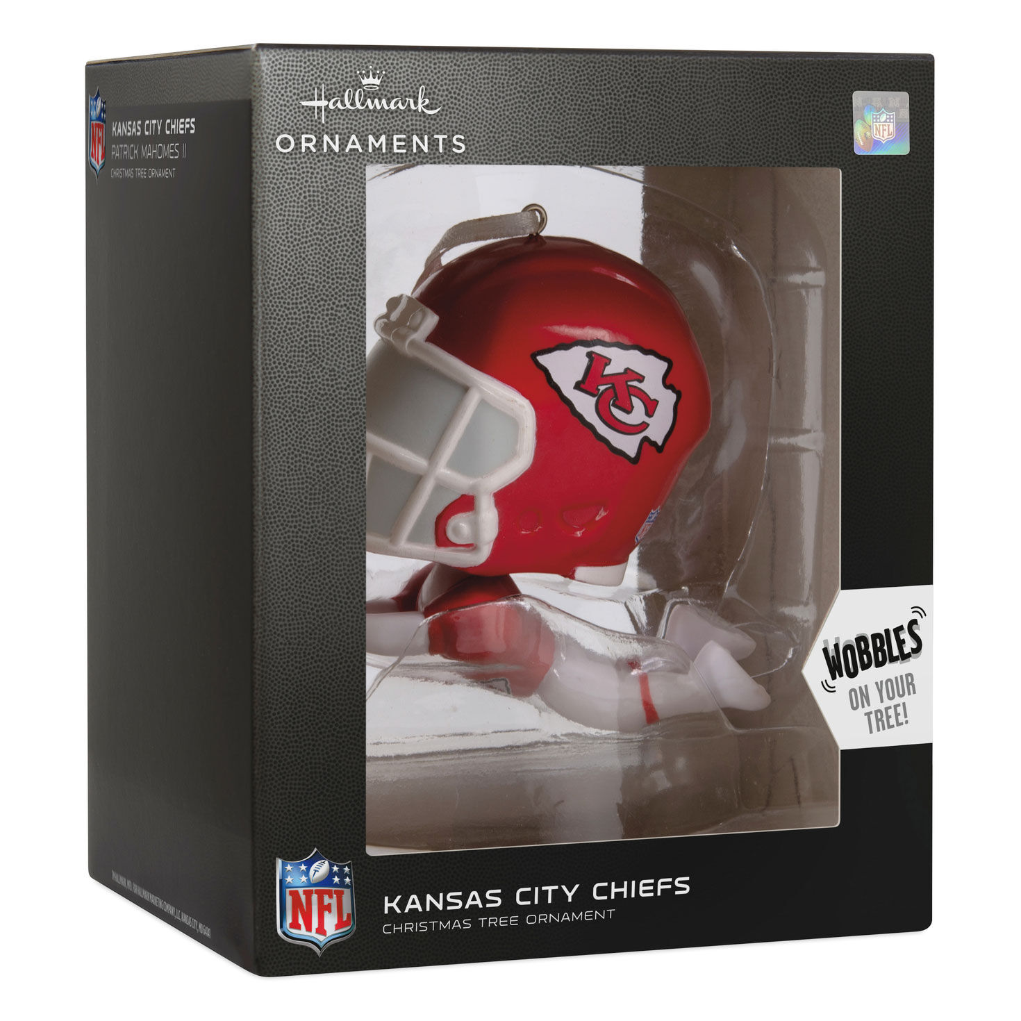 NFL Kansas City Chiefs Bouncing Buddy Hallmark Ornament - Hallmark ...