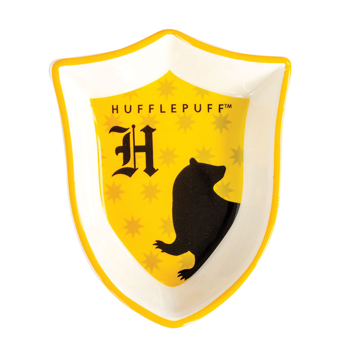 Harry Potter Hufflepuff House Shield Trinket Dish - Trays & Boxes ...