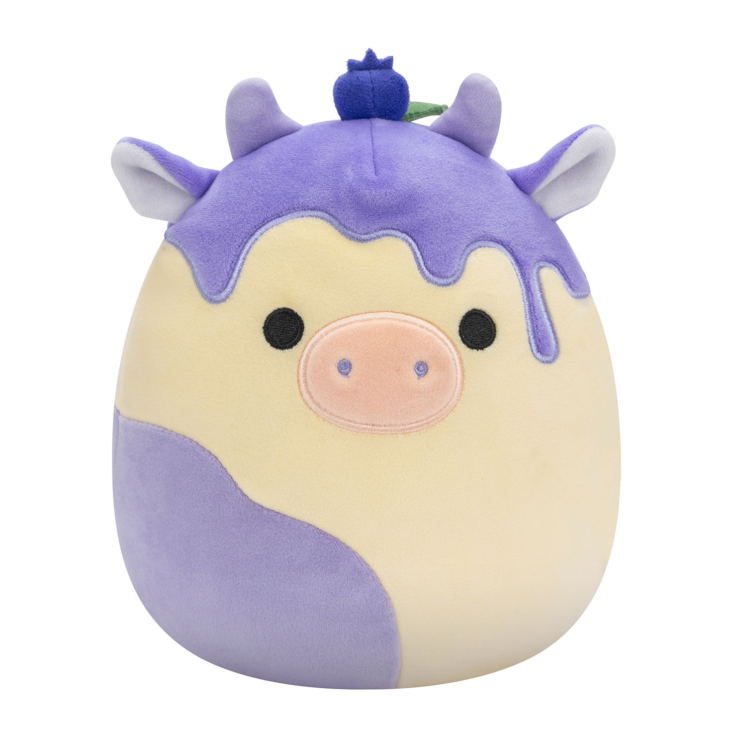 8" Squishmallows Benito Blueberry Cheesecake Cow Little Plush - Classic ...