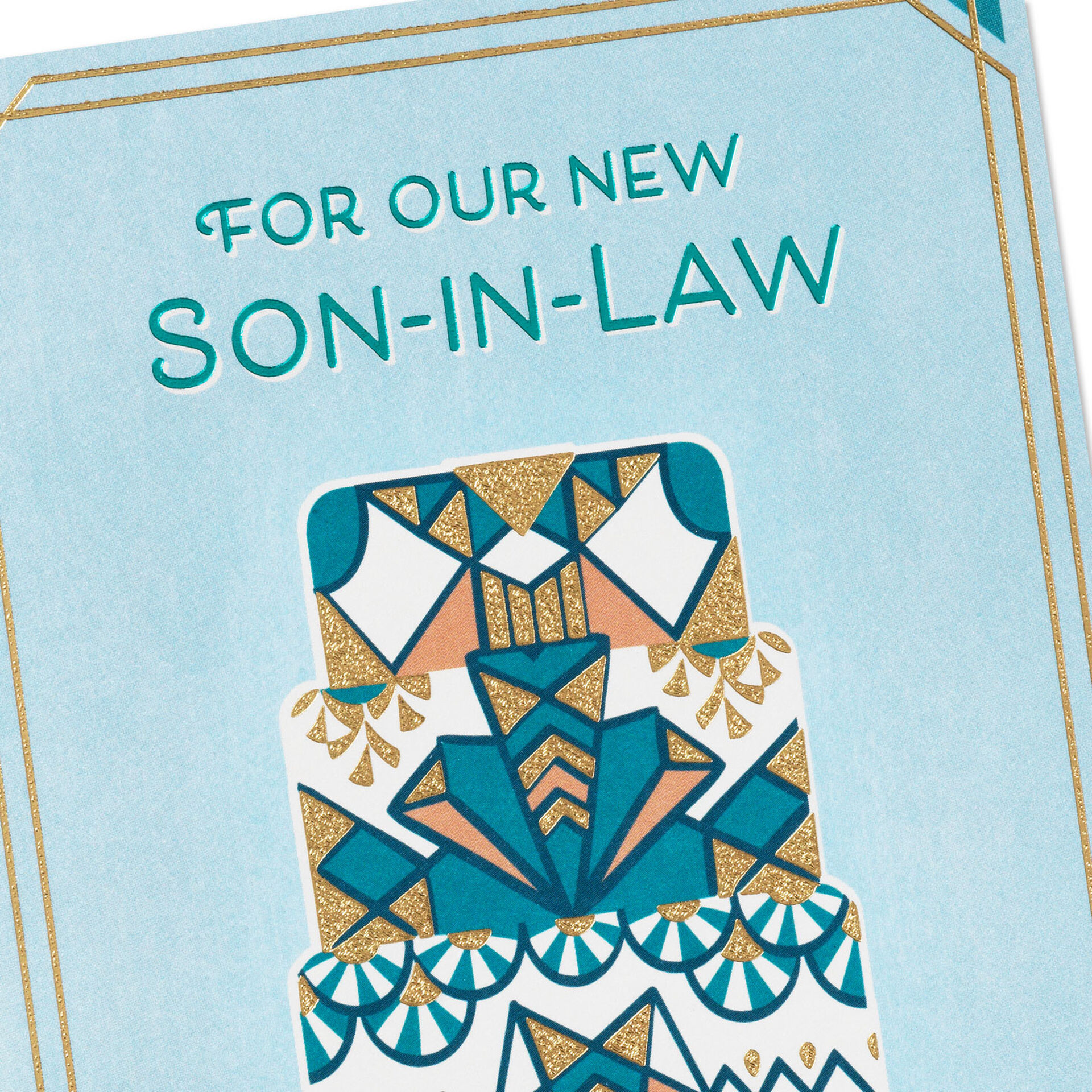 So Happy You've Joined Our Family Wedding Card for Son-in-Law ...