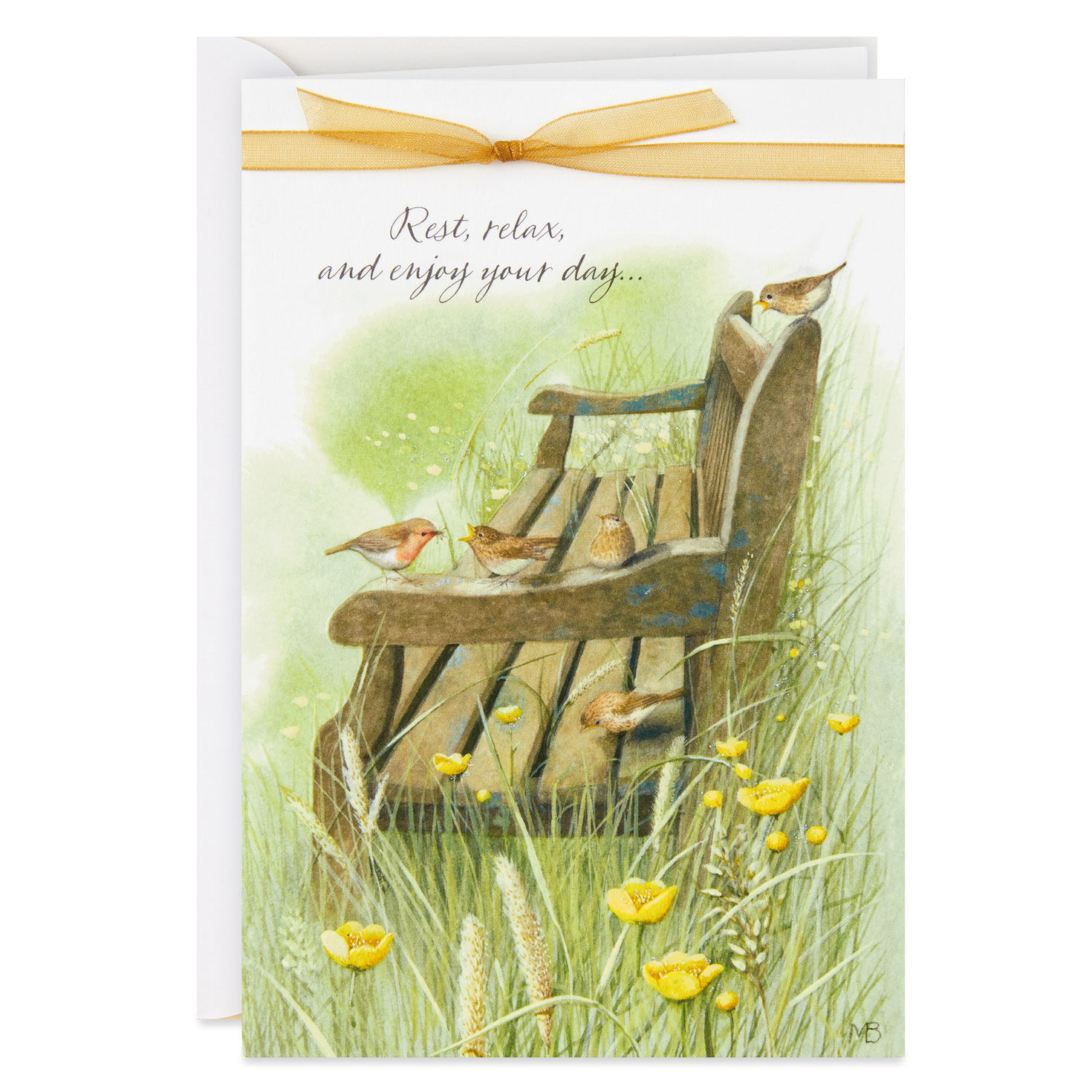 Marjolein Bastin Rest, Relax and Enjoy Birthday Card - Greeting Cards ...