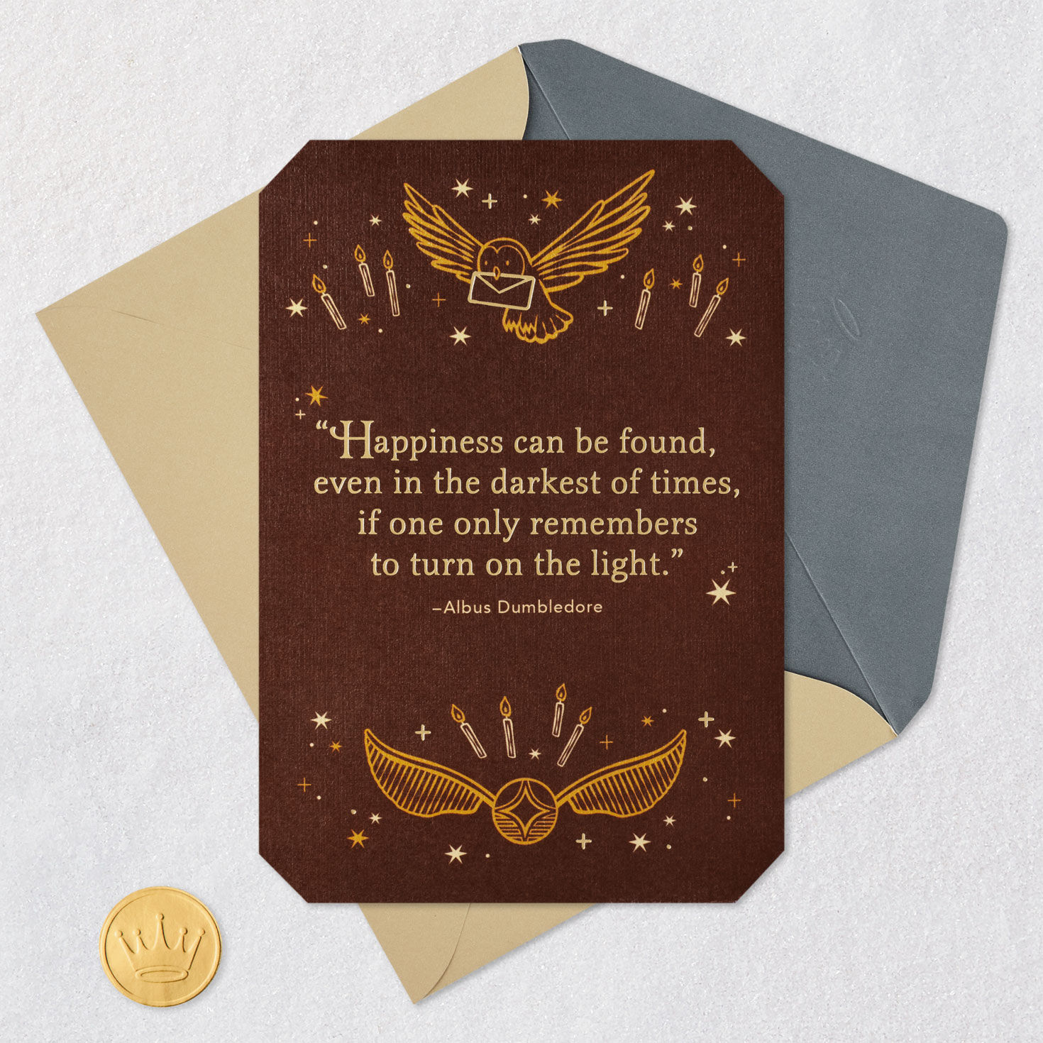 Harry Potter™ You'll Find Happiness Again Encouragement Card - Greeting ...