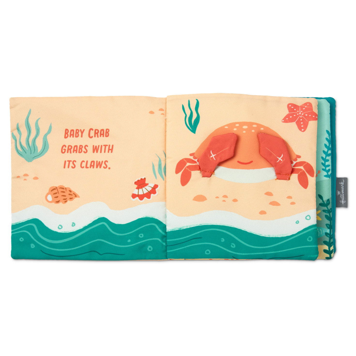 Ocean Friends Touch-and-Feel Fabric Book for Kids - Cloth & Board Books ...