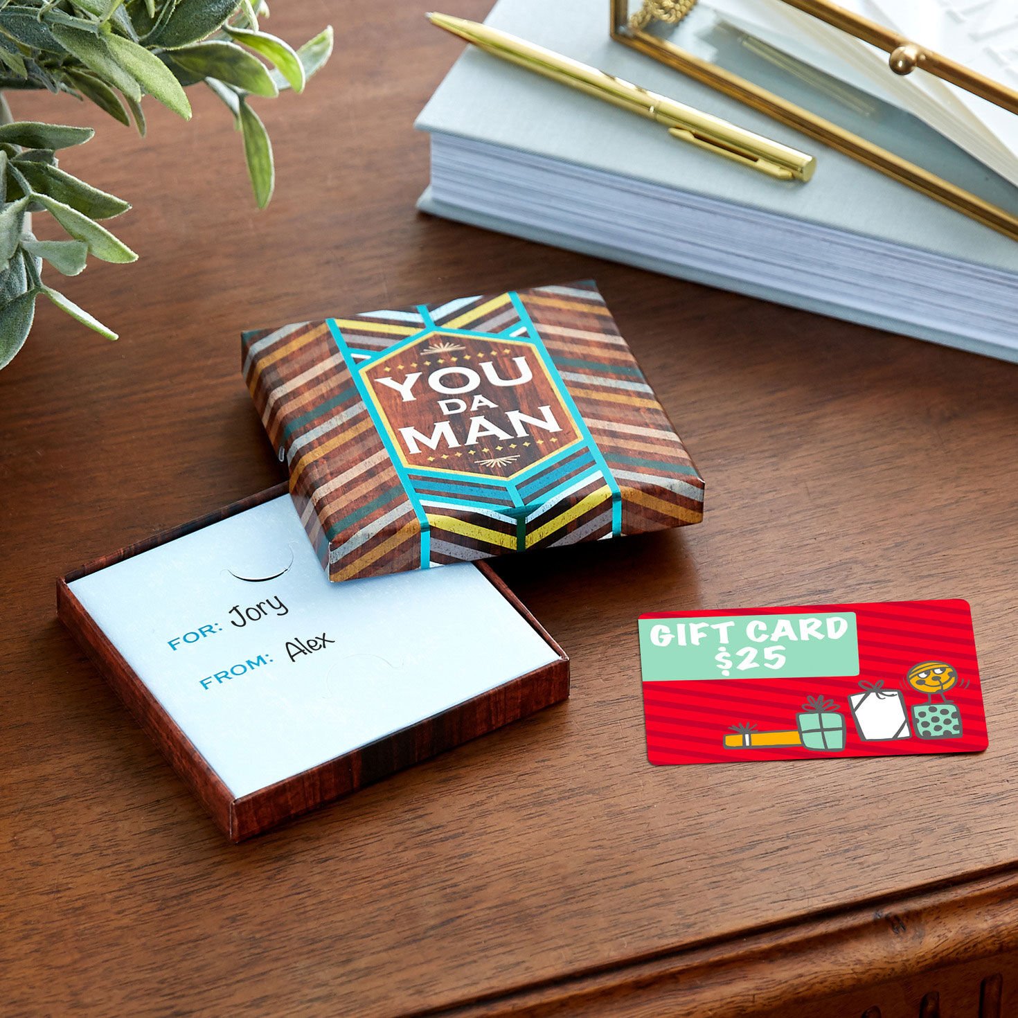 4" You Da Man Gift Card Holder Box - Gift Card Holders | Hallmark