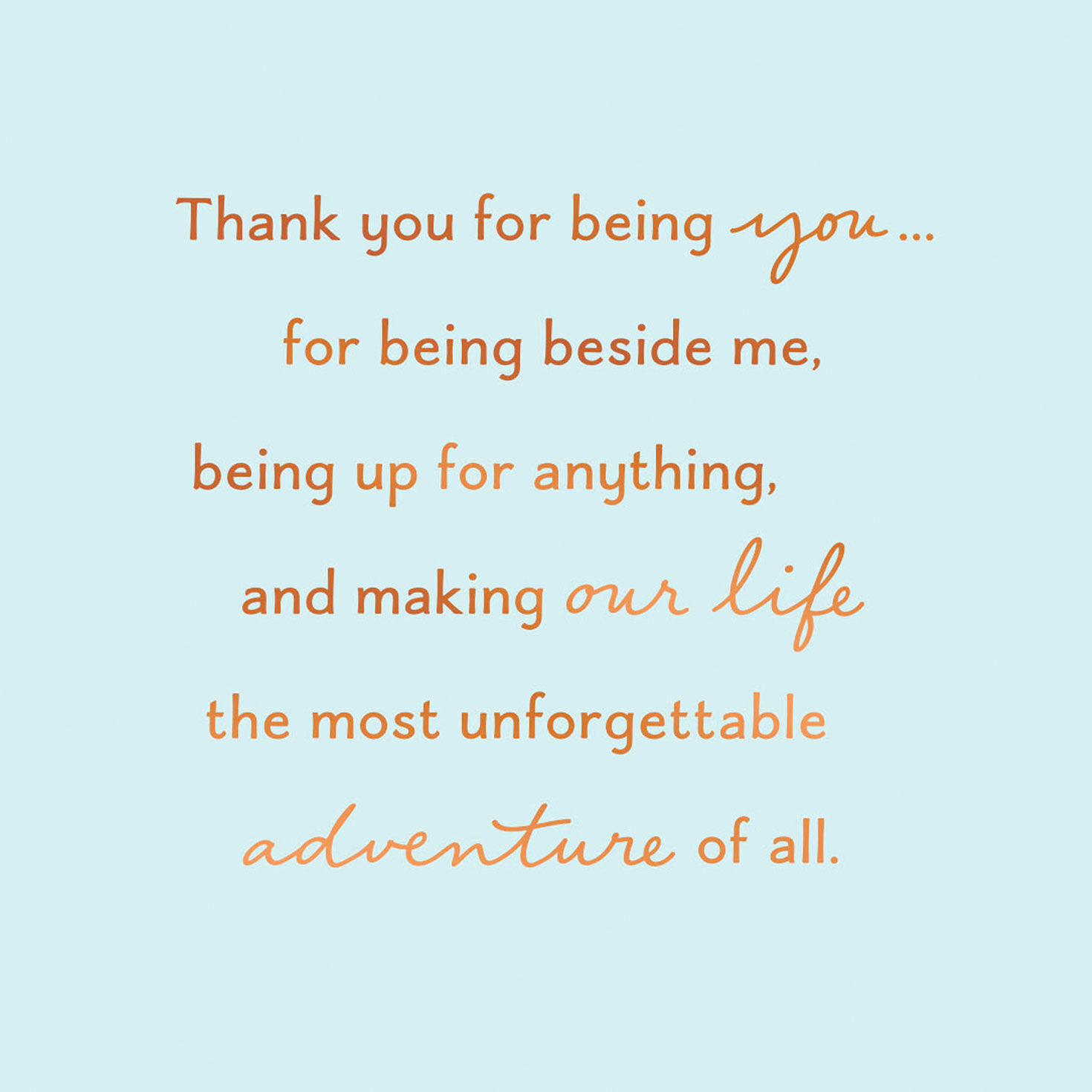 My Partner, My Love Gift Card Greeting Romantic Birthday Card ...