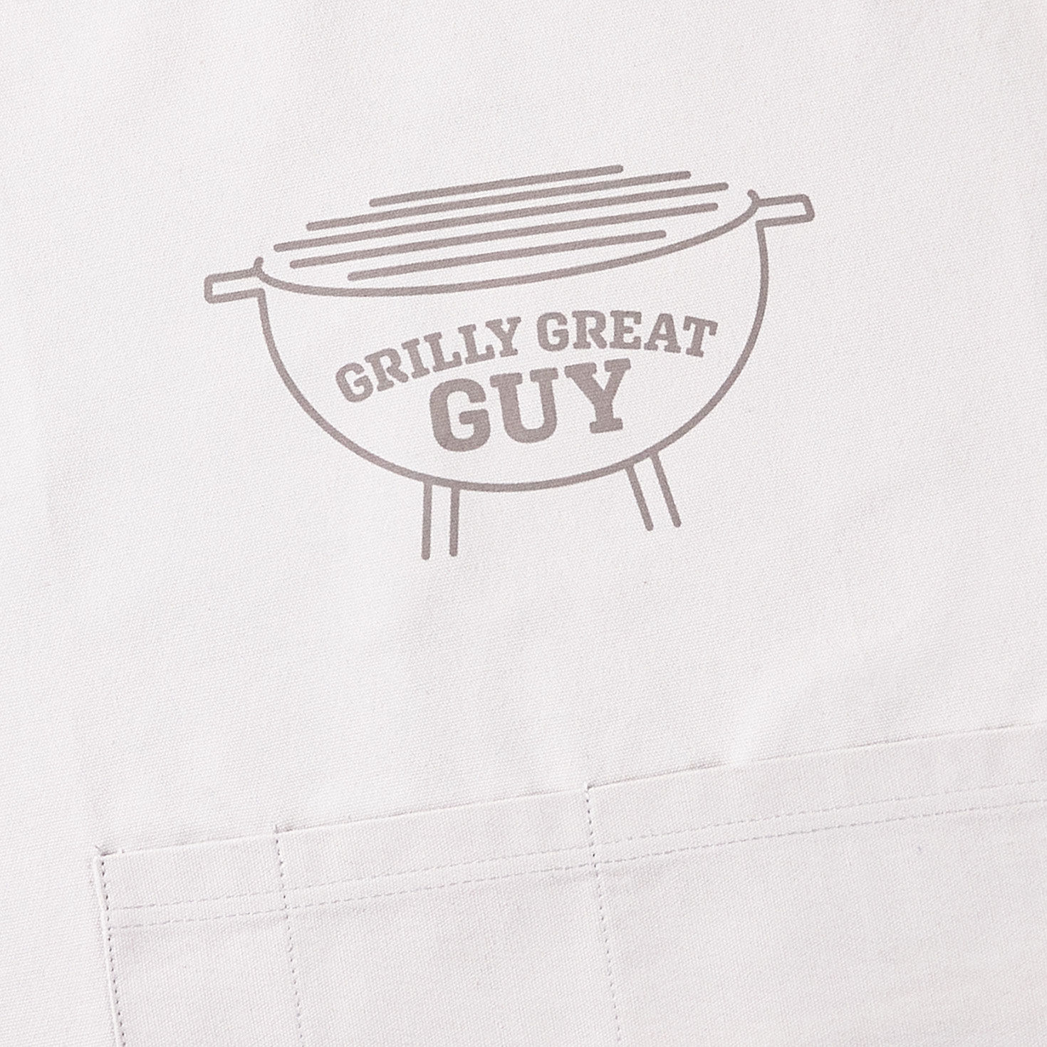Grilly Great Guy Adult Apron Handprint Kit - Kitchen Linens | Hallmark