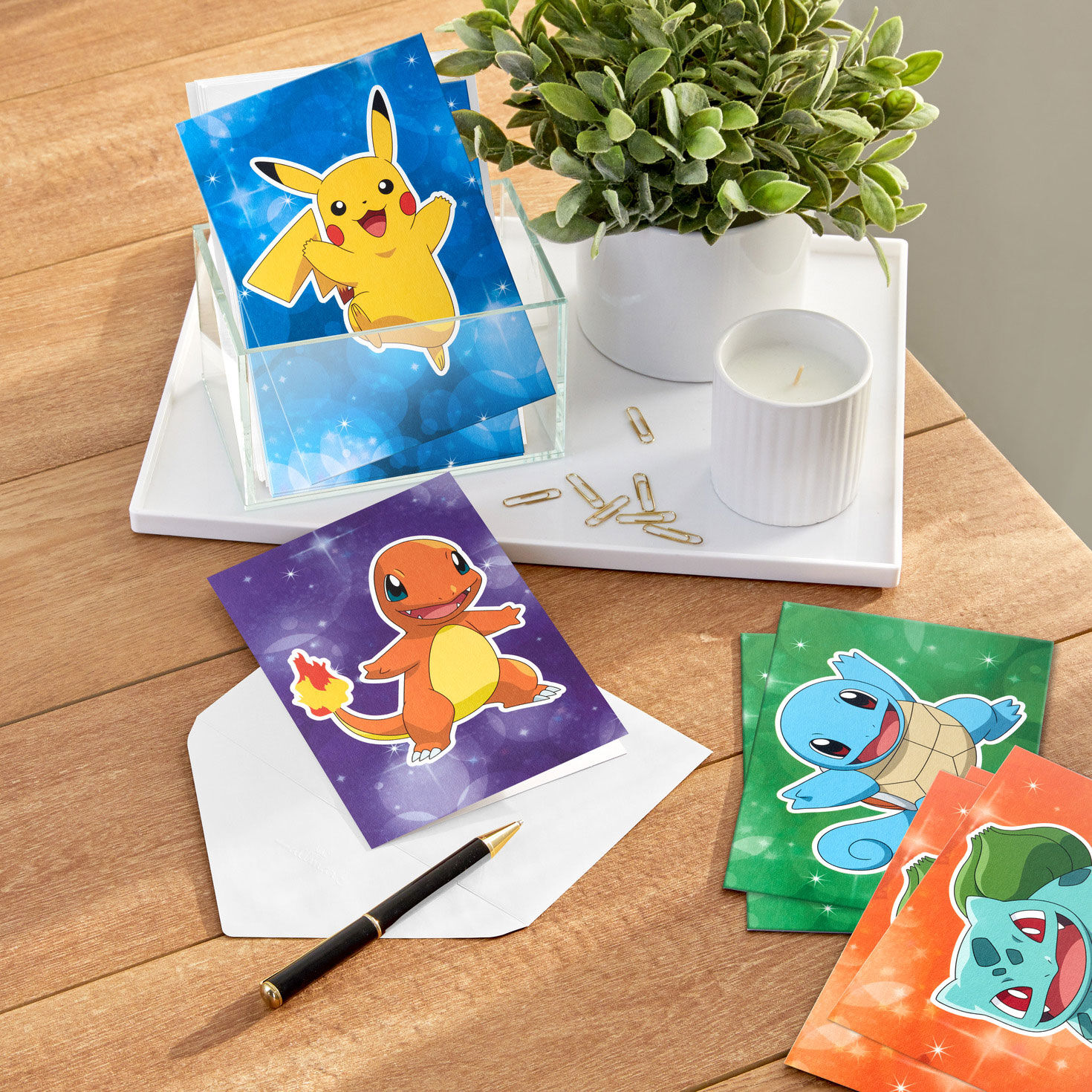 Pokémon Catch All the Fun Assorted Birthday Cards, Pack of 16 - Boxed ...