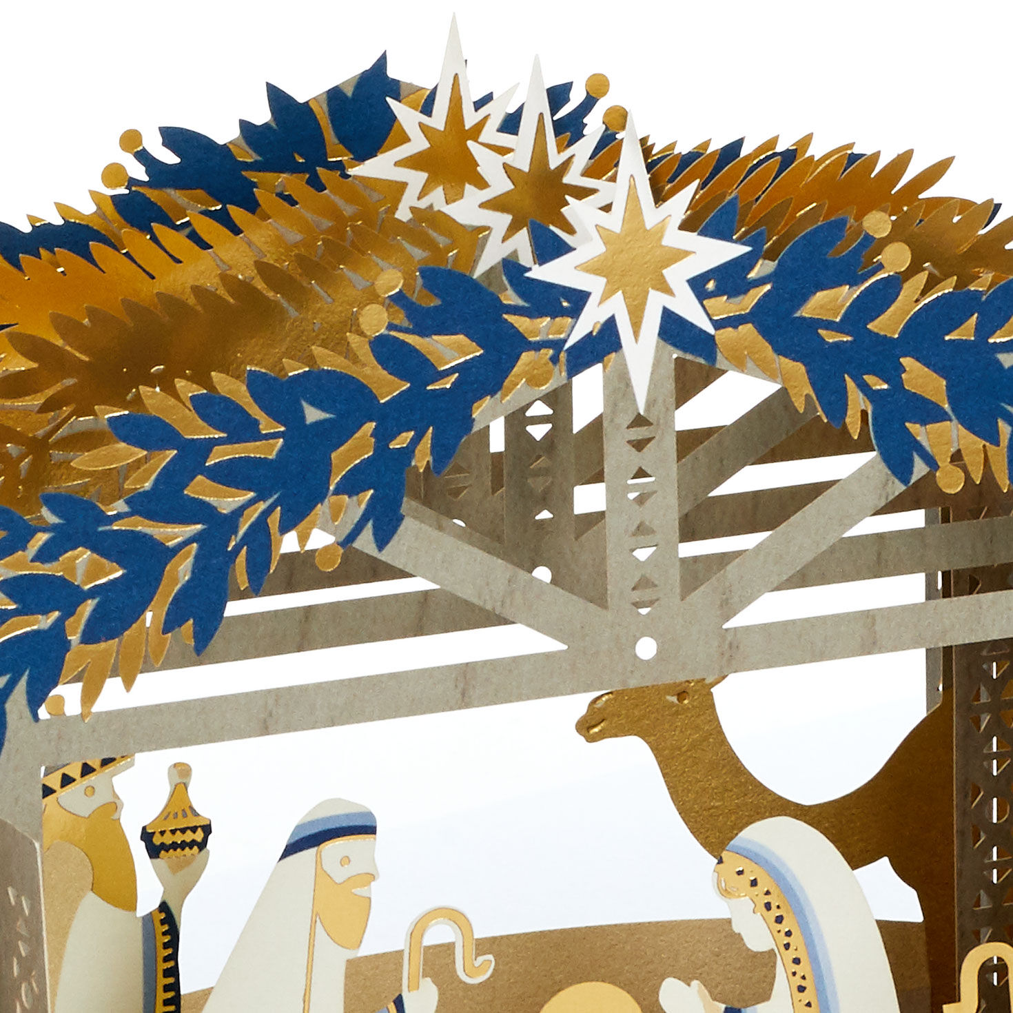 Jumbo Nativity Scene 3D Pop-Up Christmas Card - Greeting Cards | Hallmark