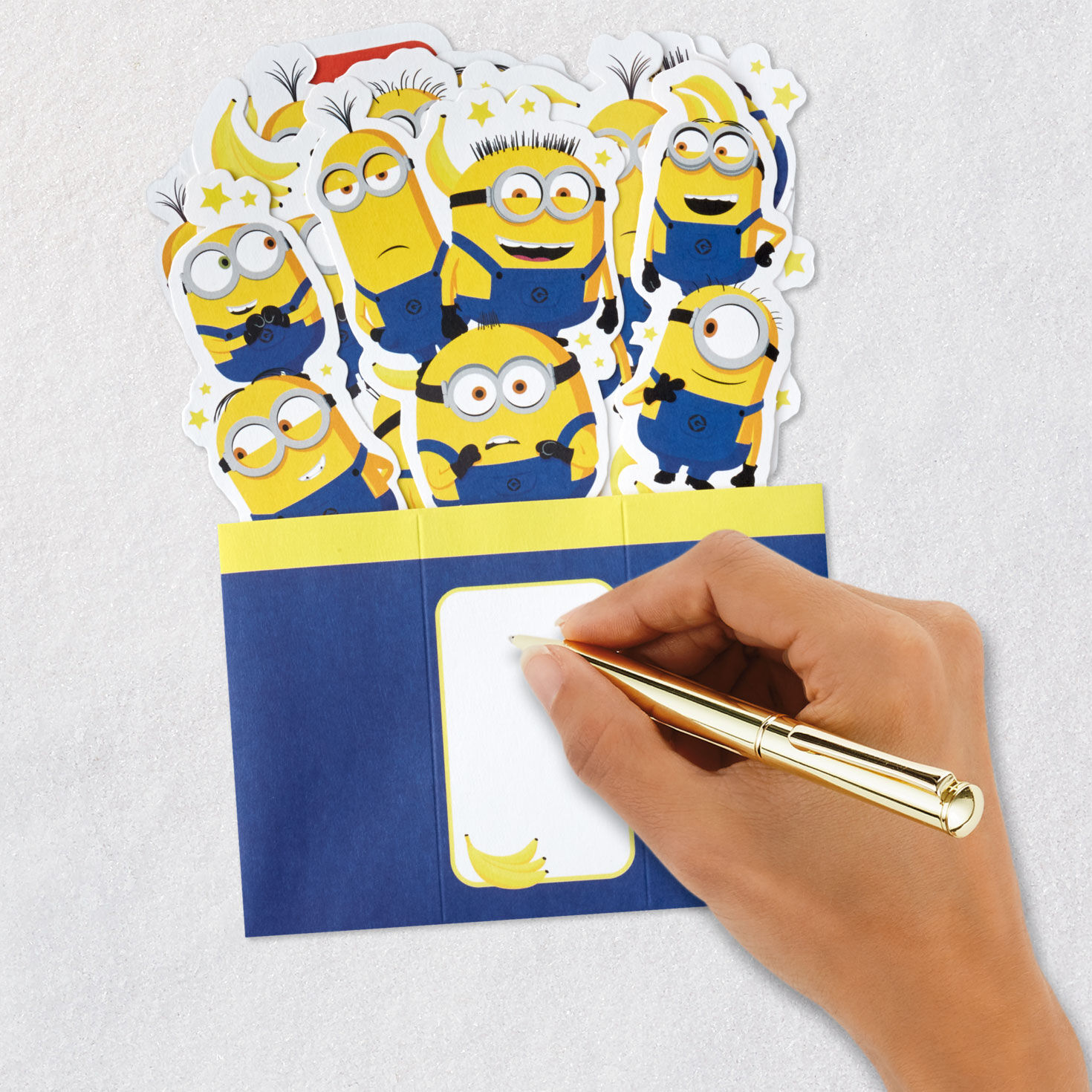 Despicable Me Minions Celebrating You 3D Pop-Up Card - Greeting Cards ...