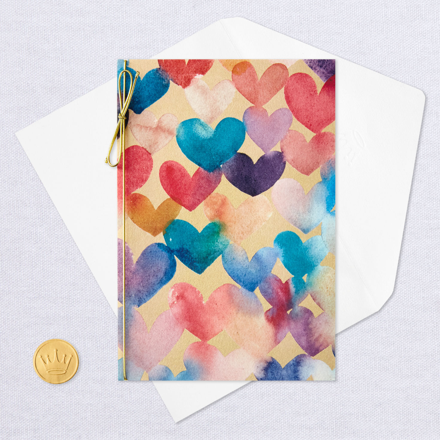 Floating Hearts Blank Love Card - Greeting Cards | Hallmark