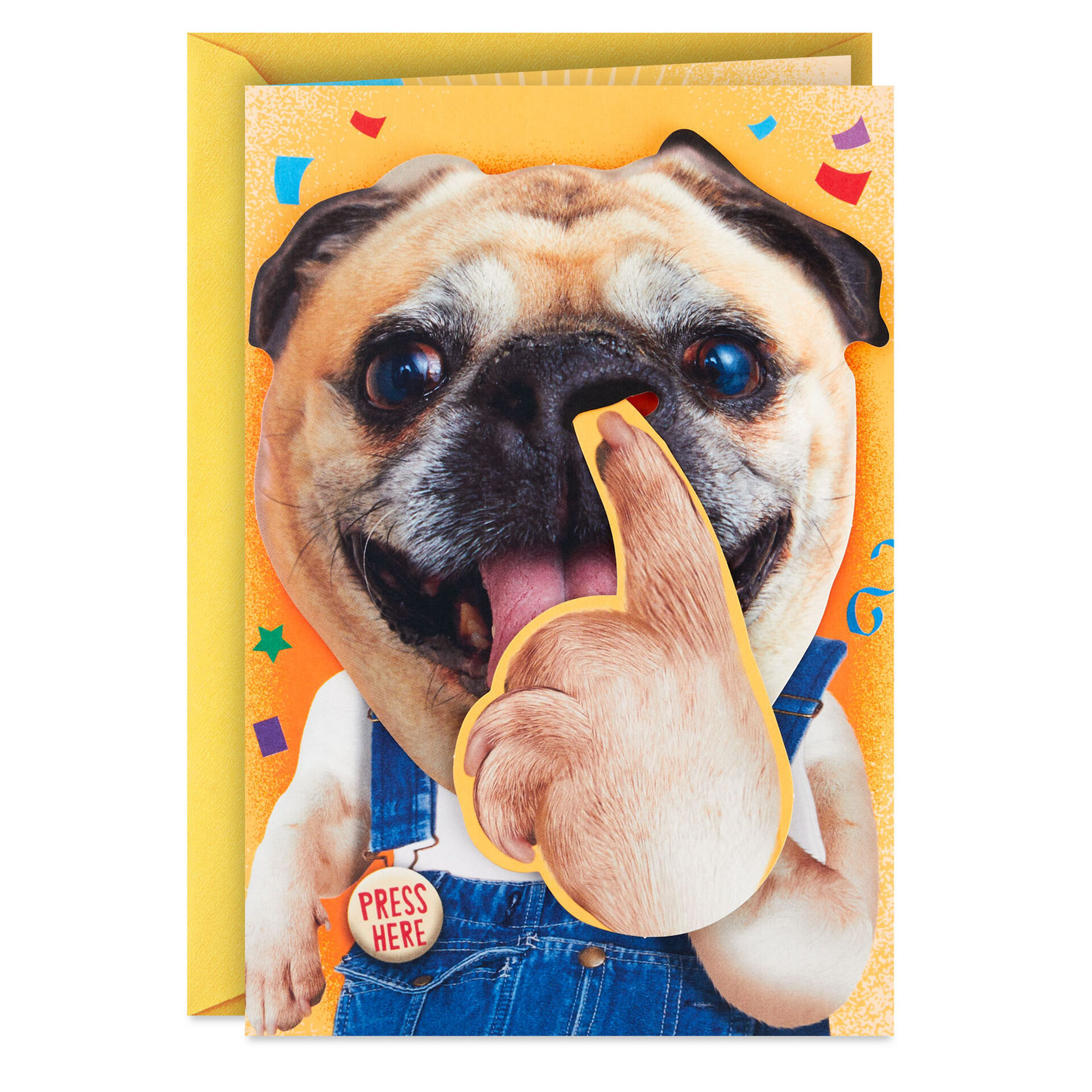Pickin' and Grinnin' Funny Musical Birthday Card With Motion - Greeting ...