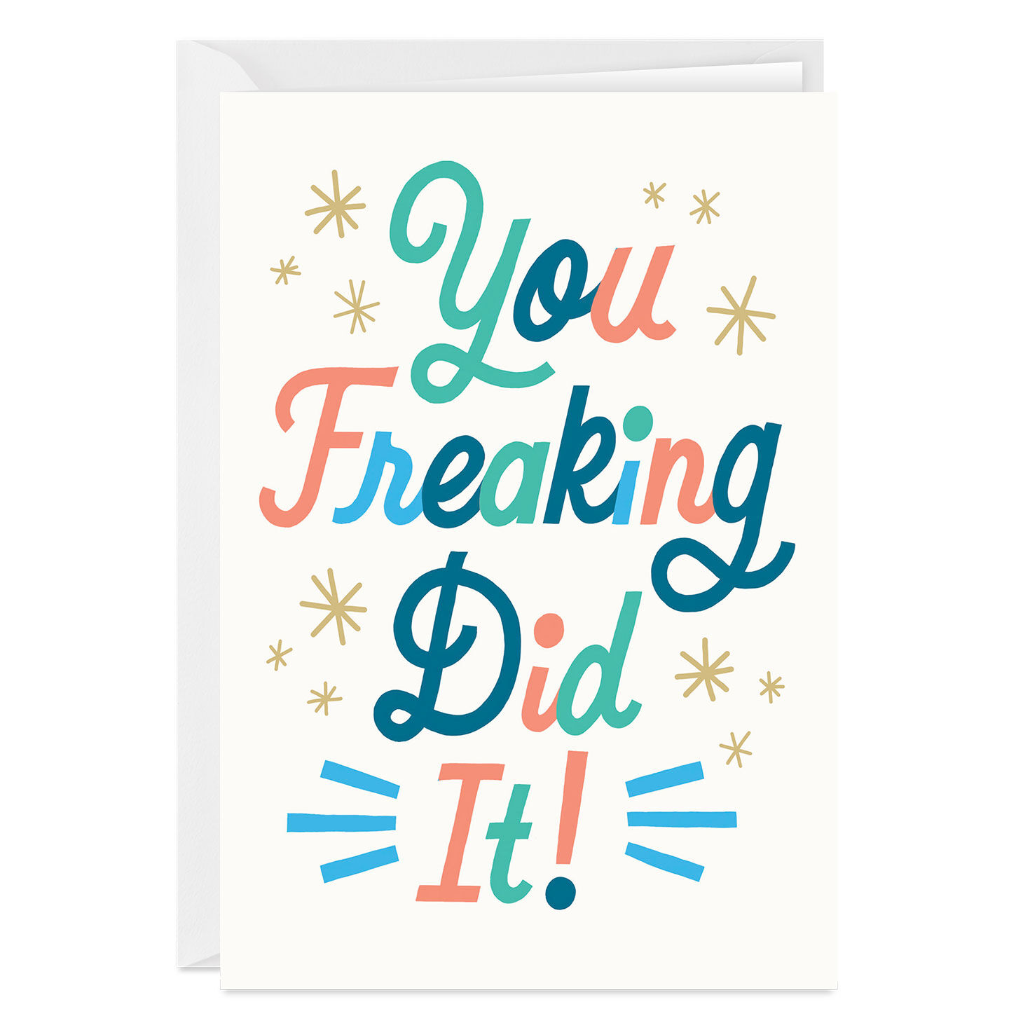 You Freaking Did It Congratulations Photo Card - Greeting Cards | Hallmark