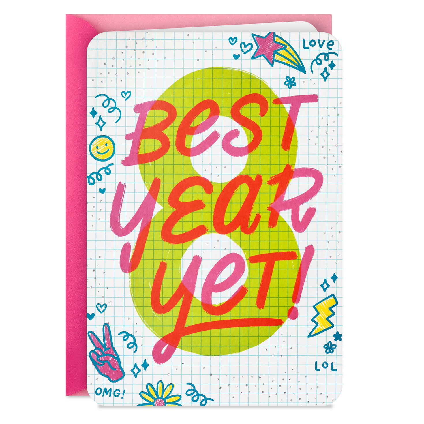 Best Year Yet 8th Birthday Card - Greeting Cards | Hallmark
