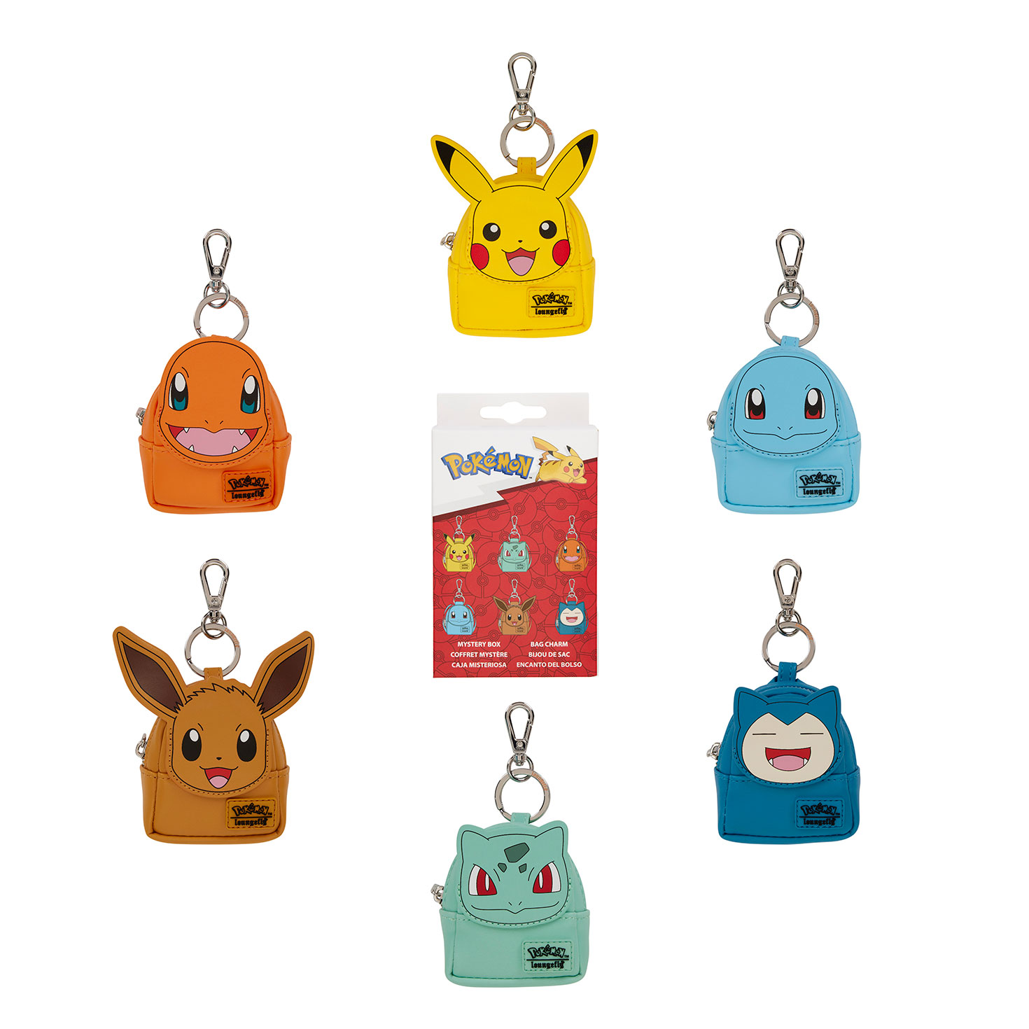 Loungefly Pokémon Mystery Mini Backpack Bag Charm - Handbags & Purses ...