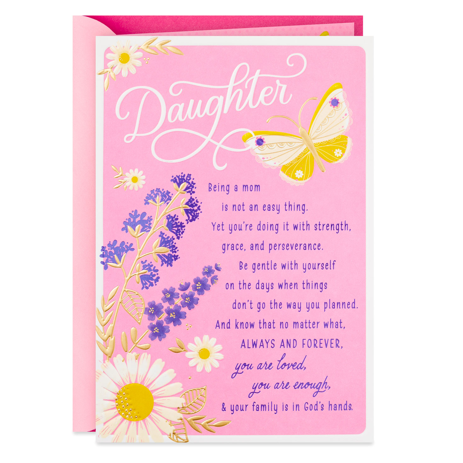 Cheering You On Religious Mother's Day Card for Daughter - Greeting ...