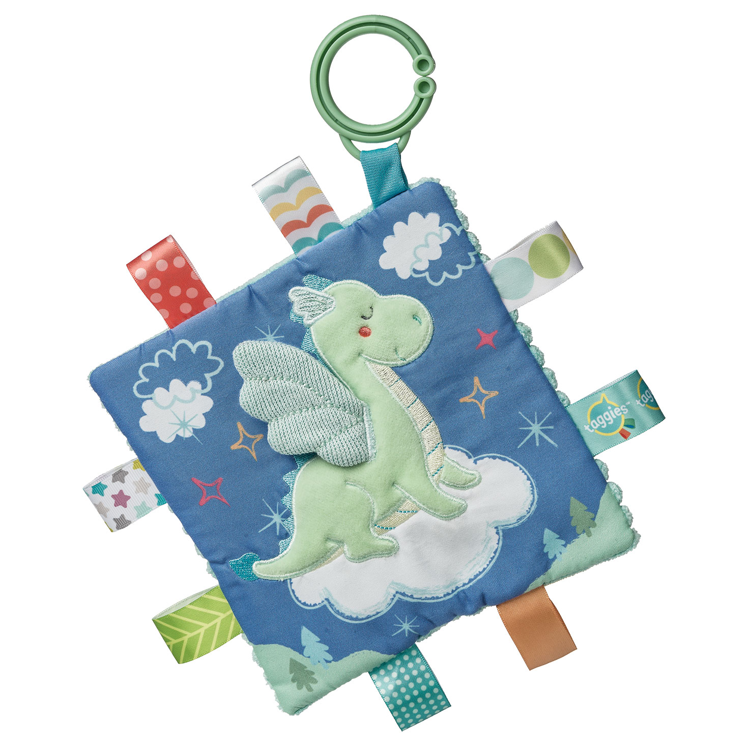 Mary Meyer Taggies Crinkle Me Drax Dragon Baby Toy - Baby & Toddler ...
