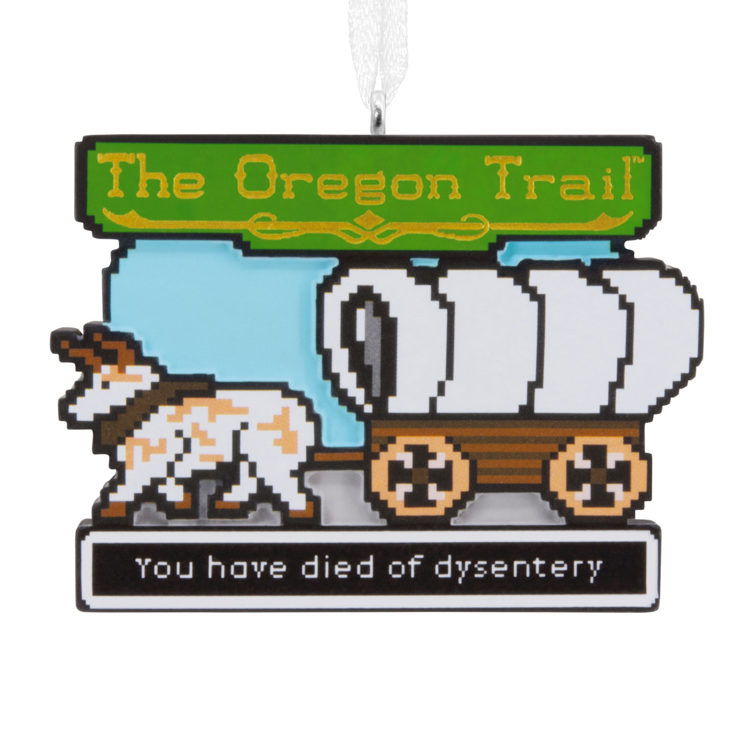 The Oregon Trail™ Video Game Hallmark Ornament - Hallmark Ornaments ...