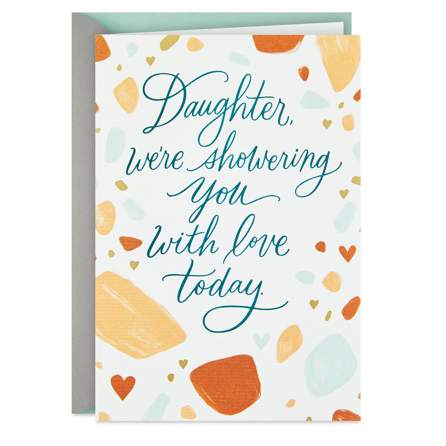 We're Showering You With Love Bridal Shower Card for Daughter ...