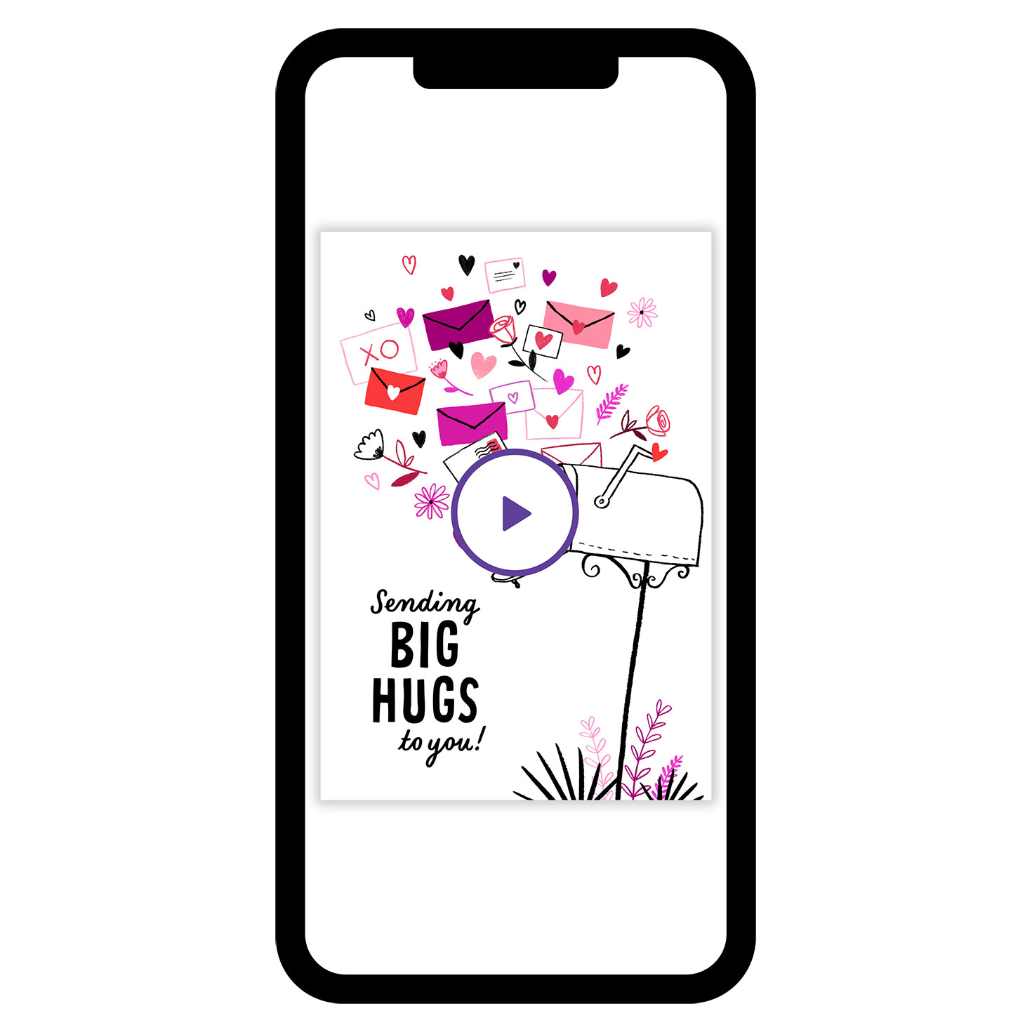 Sending Big Hugs Custom Valentine's Day eCard - eCards | Hallmark