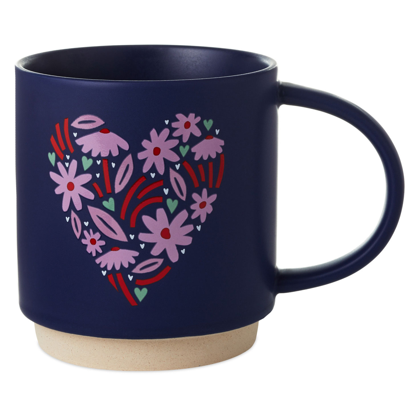 Floral Heart Mug, 16 oz. - Mugs | Hallmark